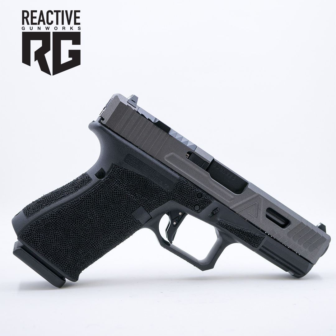 Agency Arms Glock 19 Gen 4 URBAN TUNGSTEN | Reactive Gunworks