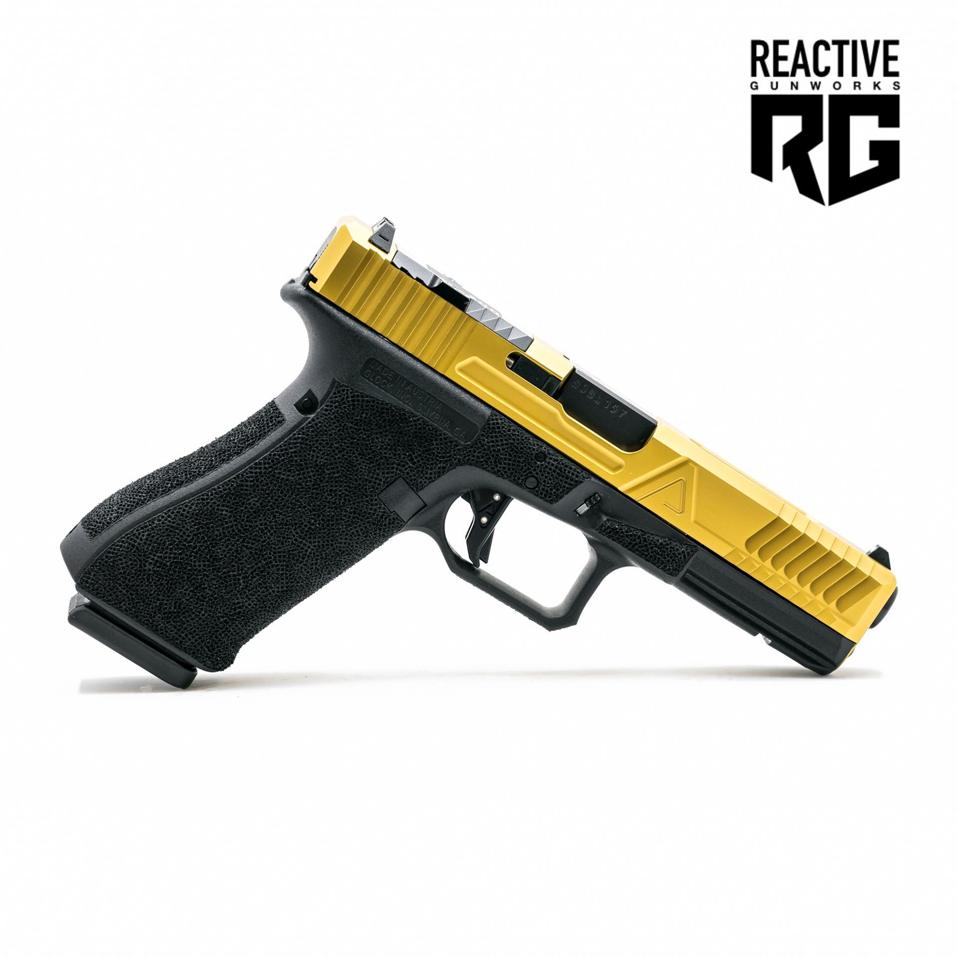 AGENCY ARMS GLOCK 17 GEN 4 Hybrid TiN | Reactive Gunworks