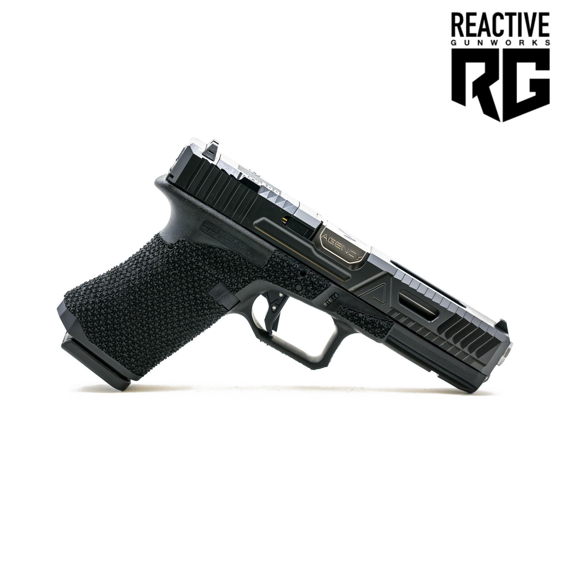 Agency Arms Glock 17 G3 ARMOR STIPPLE GRIP CHOP URBAN SS | Reactive ...