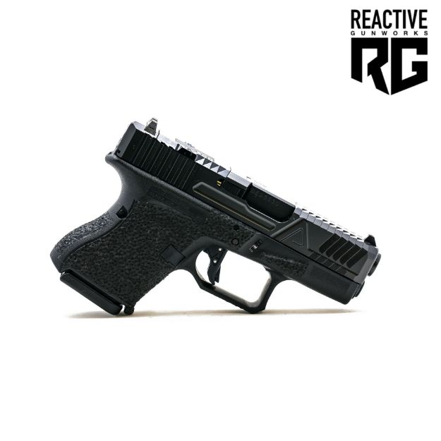 Agency Arms 26 G4 Bonesaw EDC Stipple DLC | Reactive Gunworks