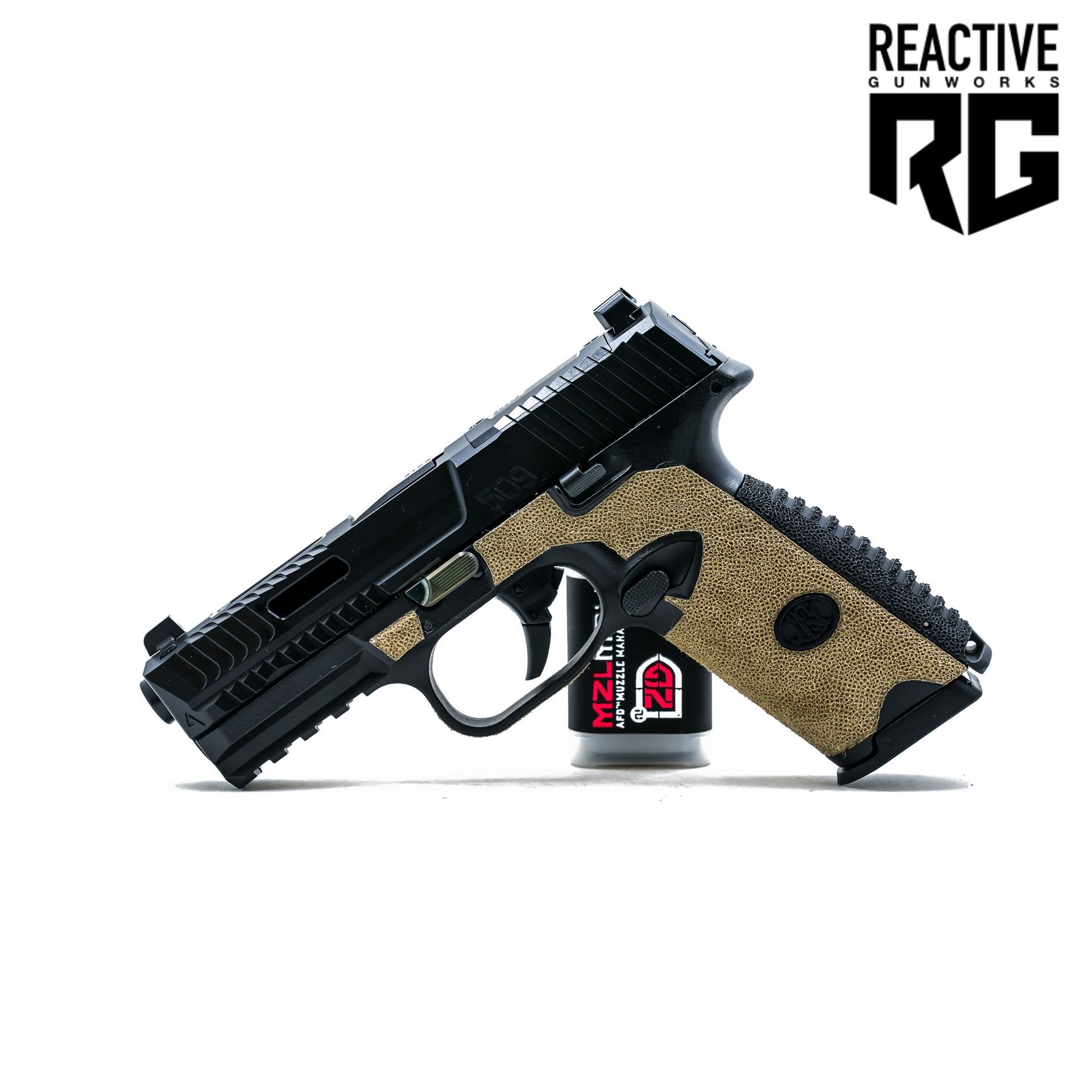 Agency Arms FN509 Urban FDE 2-Tone | Reactive Gunworks