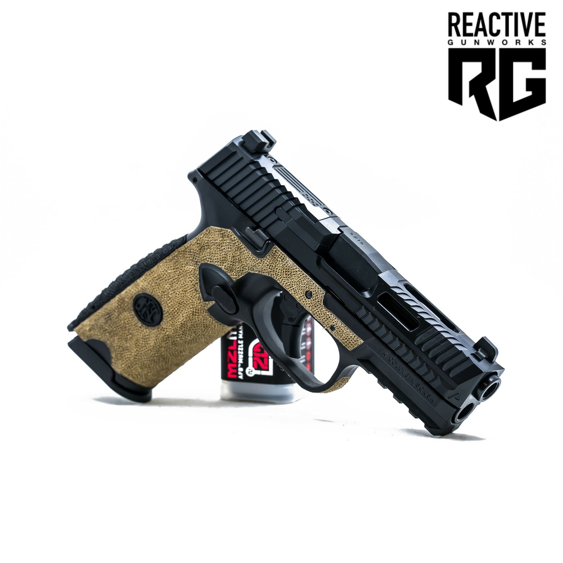 Agency Arms FN509 Urban FDE 2-Tone | Reactive Gunworks