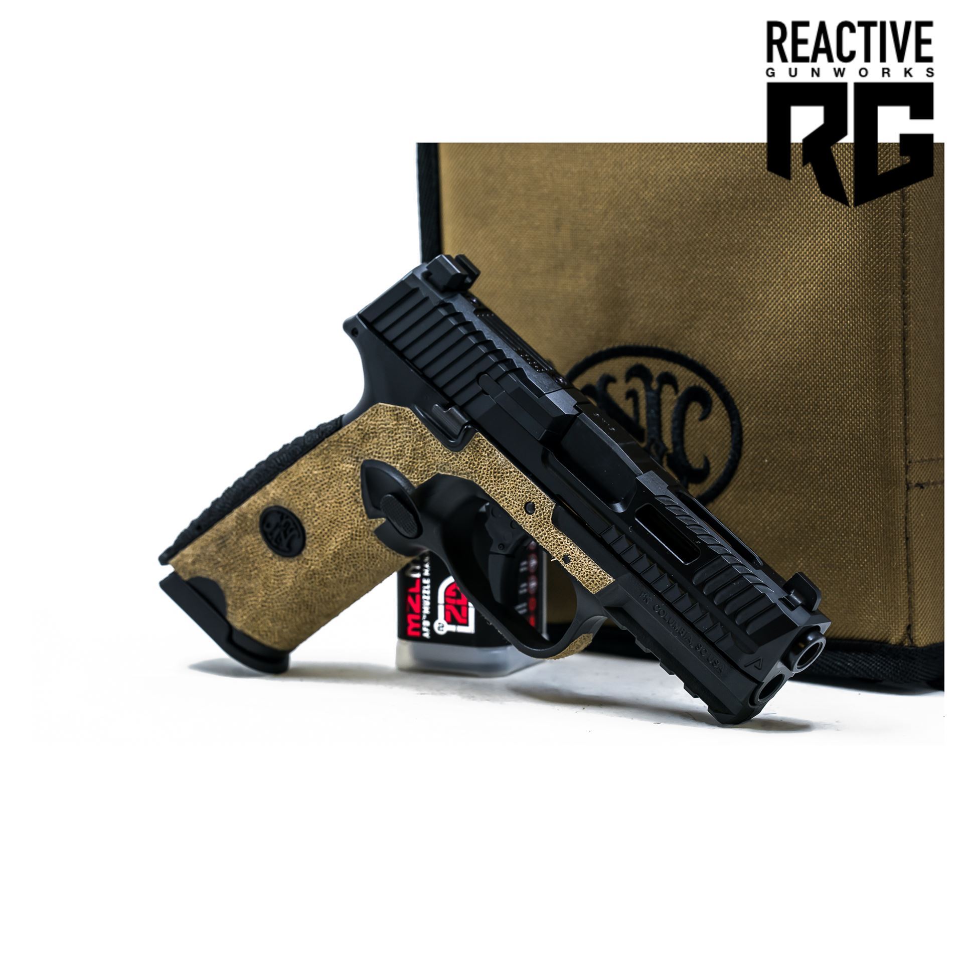Agency Arms FN509 Urban FDE 2-Tone | Reactive Gunworks