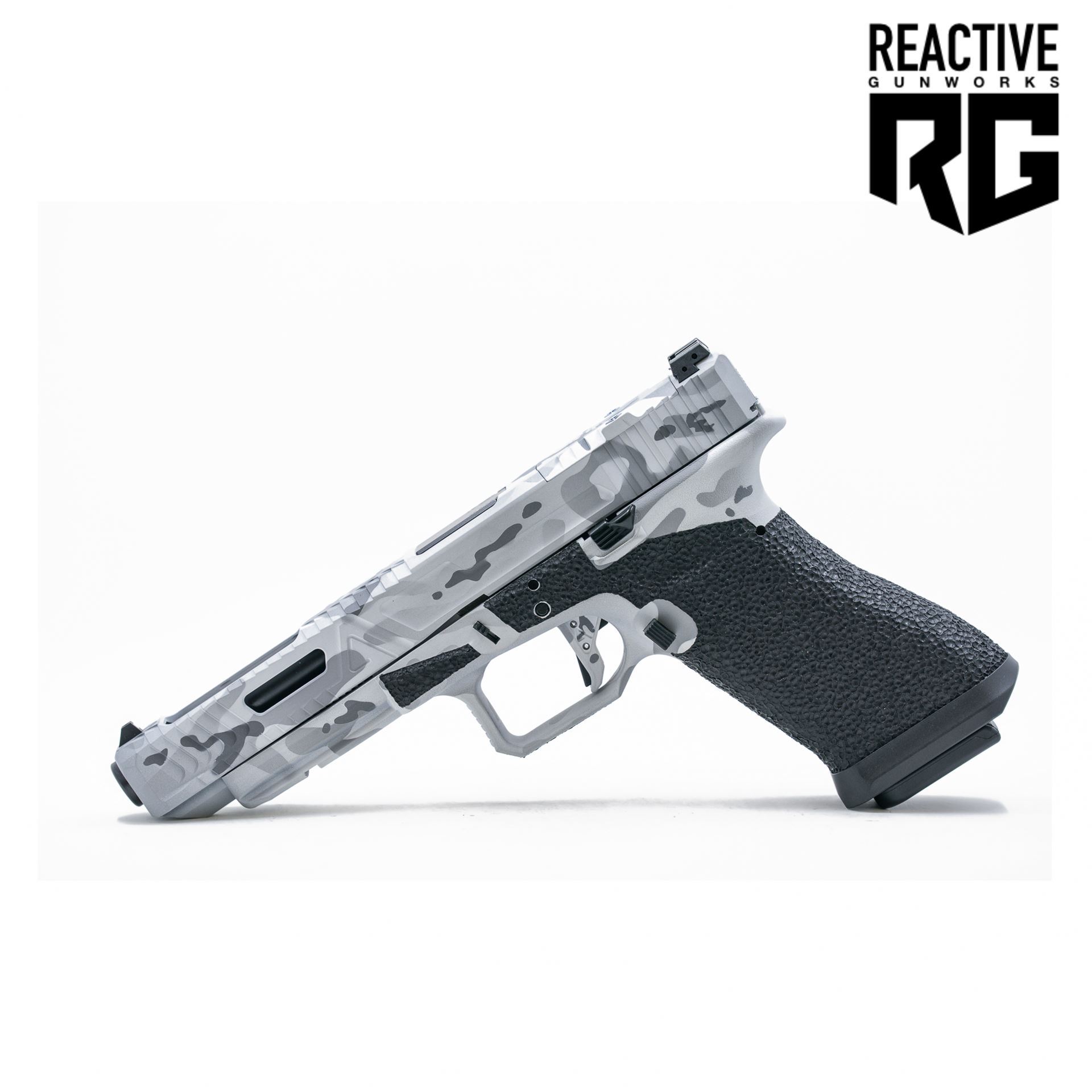 Agency Arms 34 G3 Arctic Multicam 2-Tone BONESAW EDC | Reactive Gunworks