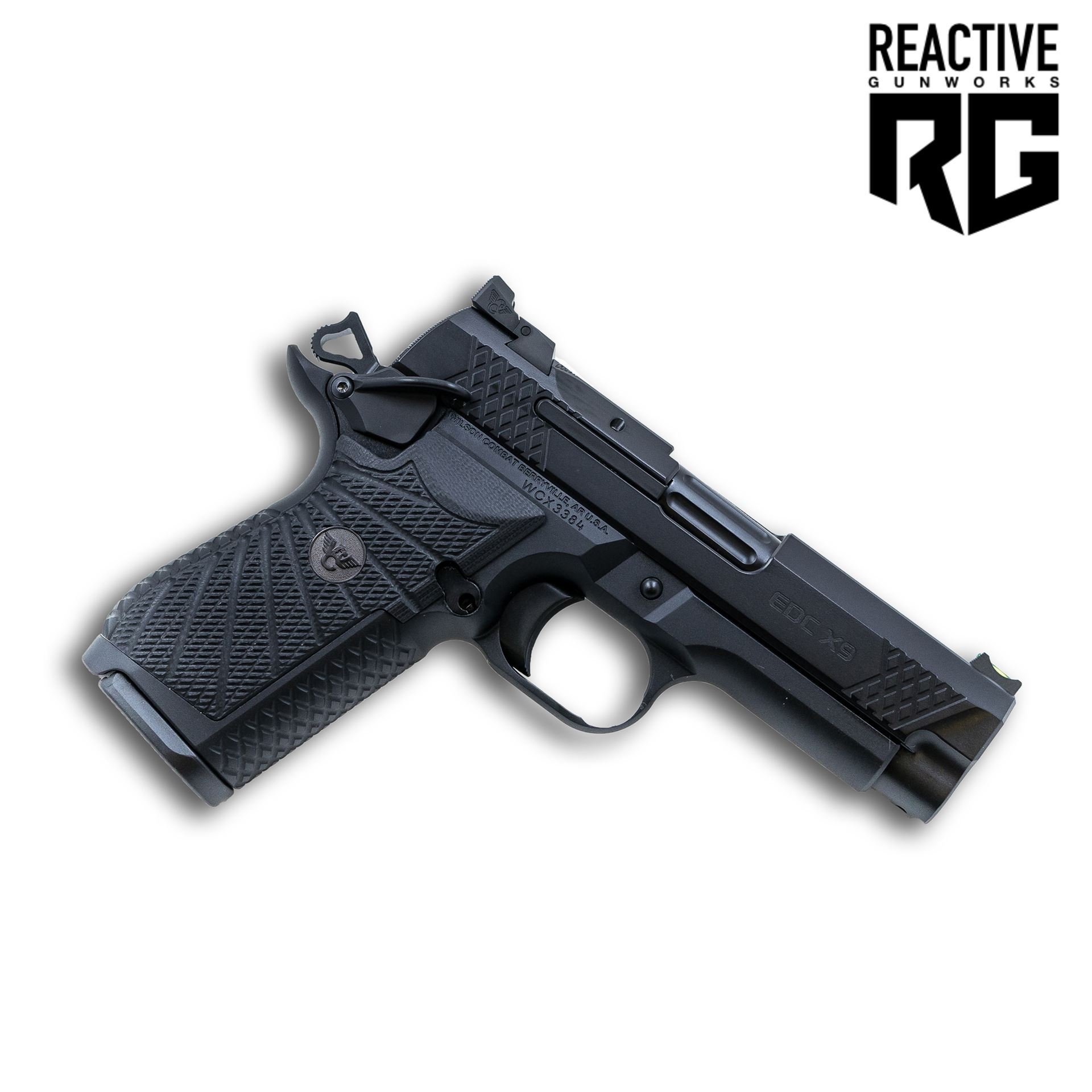 Wilson Combat EDC X9, Armor-Tuff®, 9mm BLACK EDITION | Reactive Gunworks