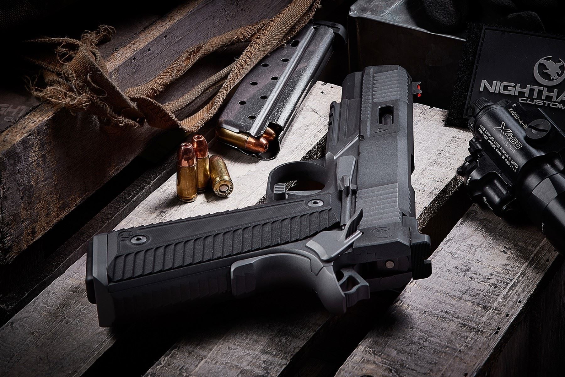 Nighthawk Custom Agent 2 1911 10MM | Reactive Gunworks