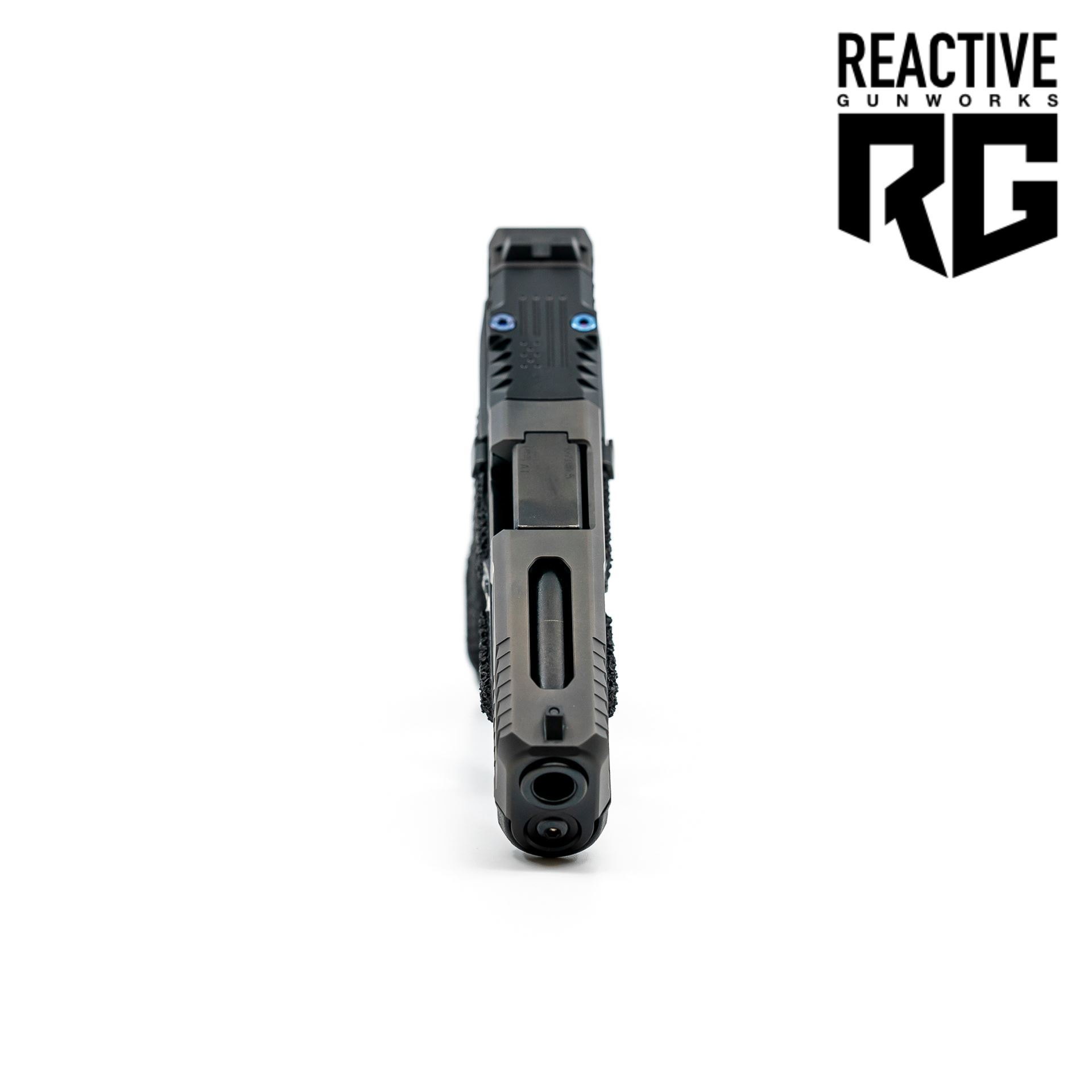 Agency Arms Glock 19 Gen 5 Hybrid DLC Armor Stippling | Reactive Gunworks