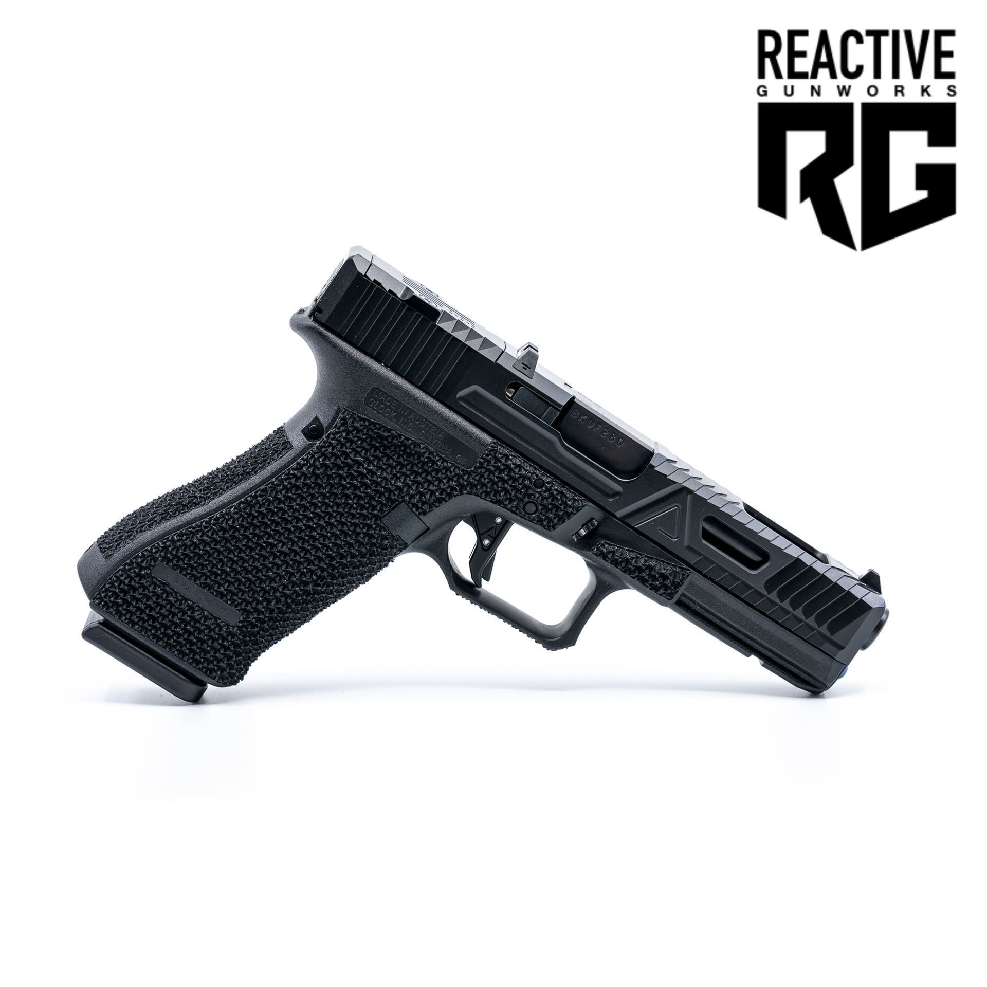 Agency Arms G17 EXA DTF with Premier Line "C" barrel - Armor Stipple ...