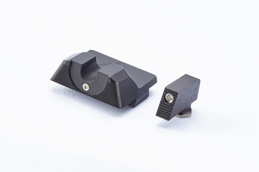 Vickers Elite Battlesight set for Glock, TRITIUM FRONT & REAR