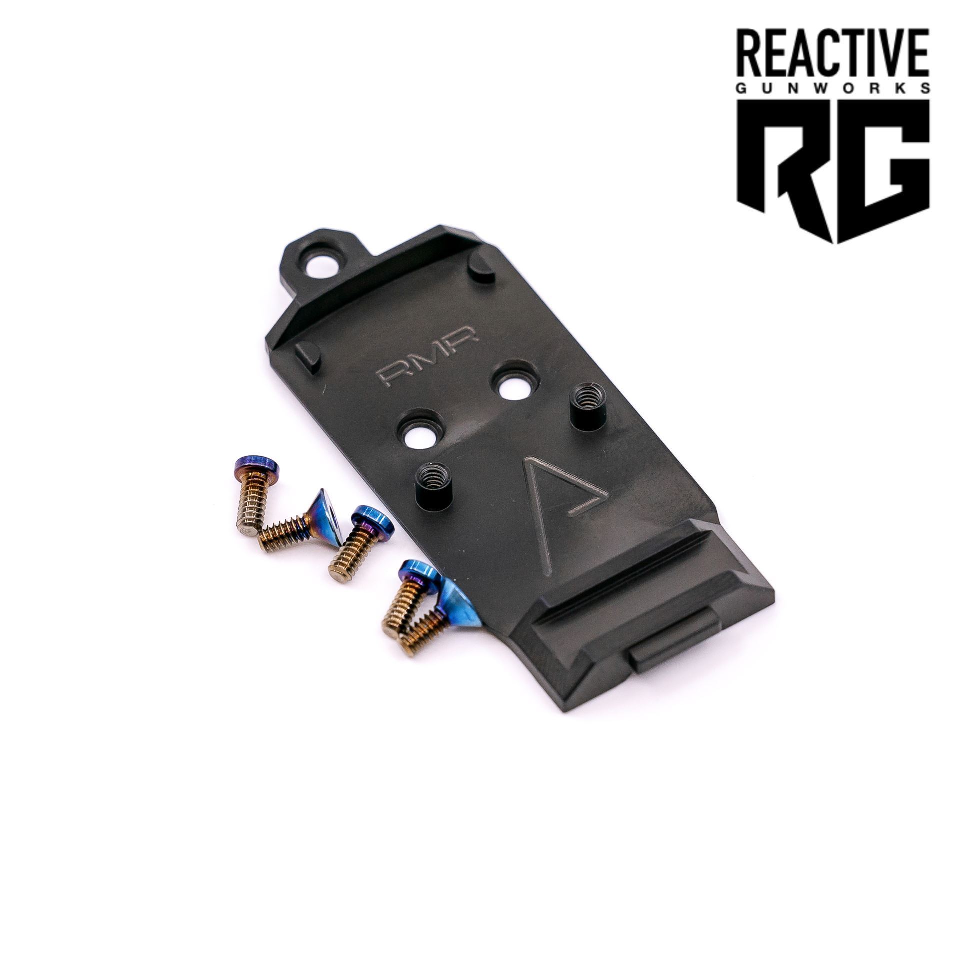 Agency Arms Trijicon® RMR AOS Plate | Reactive Gunworks | Reactive Gunworks