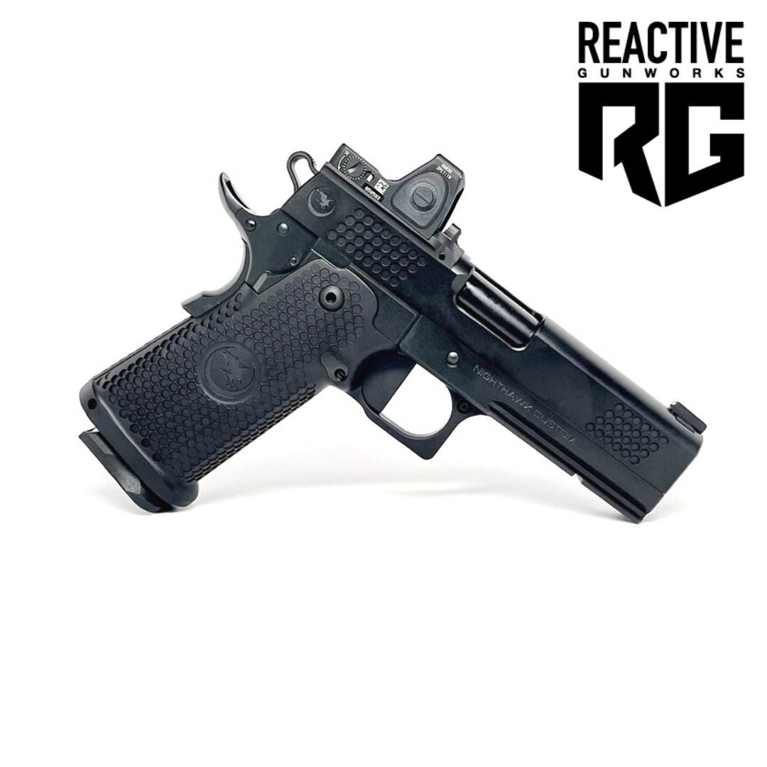 Nighthawk Custom TRS Commander 4.25" 1911 Blackout (9mm) RMR | Reactive ...