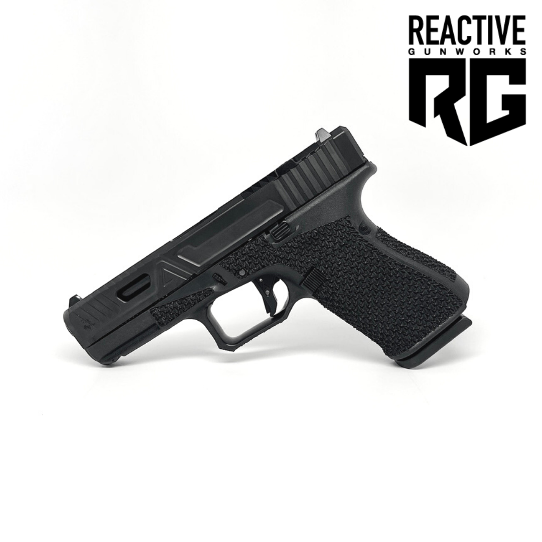 Agency Arms Glock 19 Gen 5 Urban Black Aggressive Stipple | Reactive ...