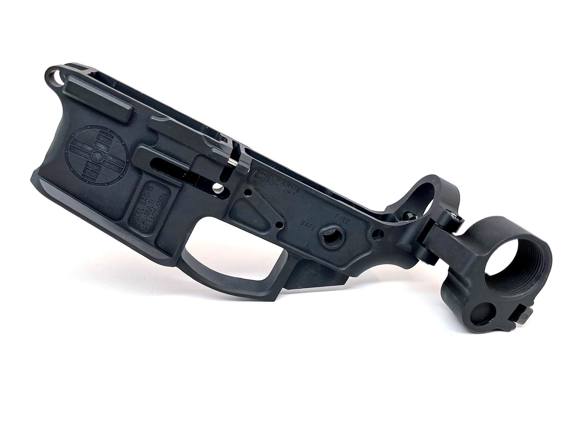 Shield Arms SA-15 Stripped Folding Lower Receiver | Reactive Gunworks