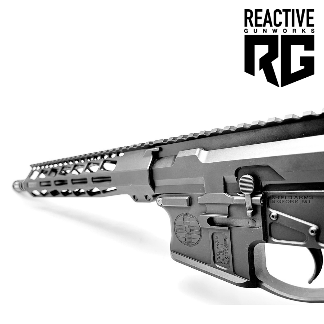 Shield Arms SA-15 Folding 11.5" Pro Pistol 5.56 NATO | Reactive Gunworks