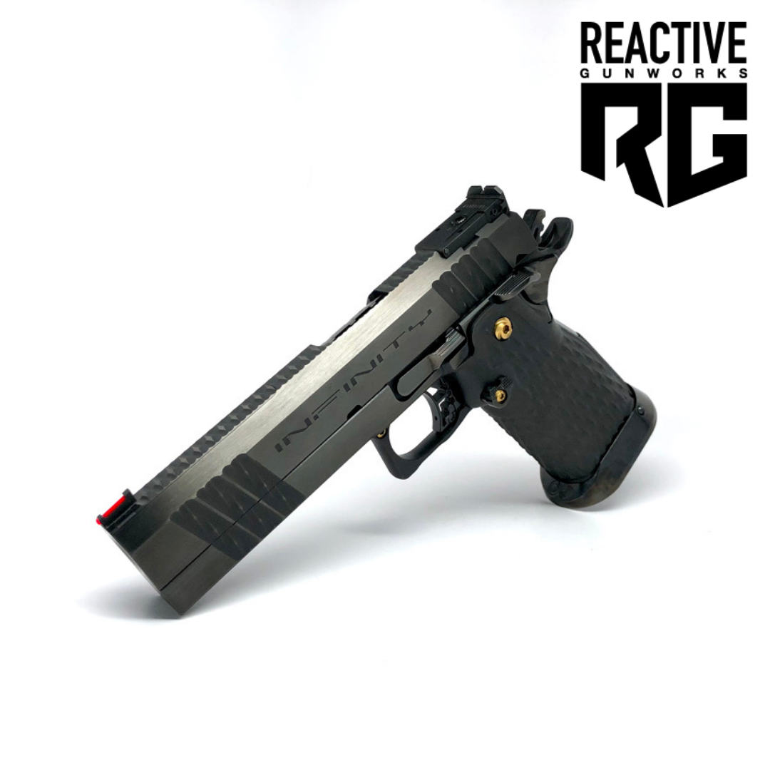 Strayer Voigt Inc. Infinity IED 1911 9mm Black w/ Gold | Reactive Gunworks