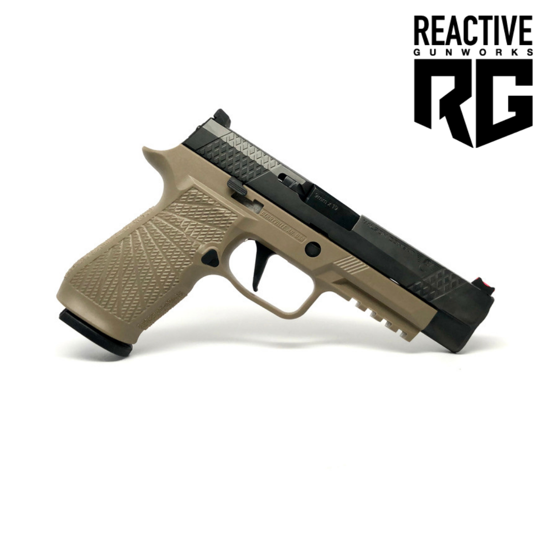 Wilson Combat Sig Sauer P320 FS Tan 9mm | Reactive Gunworks