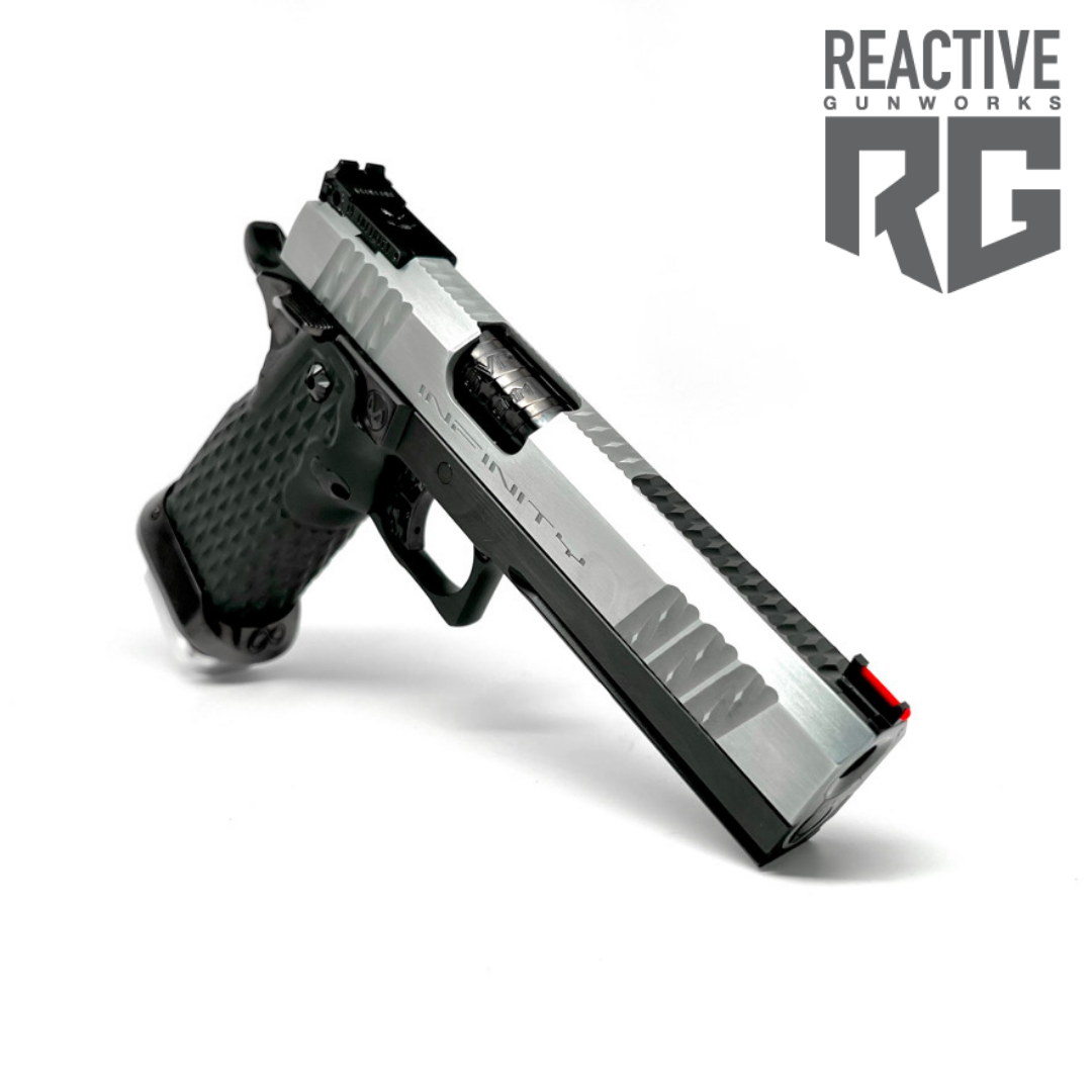 SVI Infinity IED 1911 9mm Black / Stainless | Reactive Gunworks