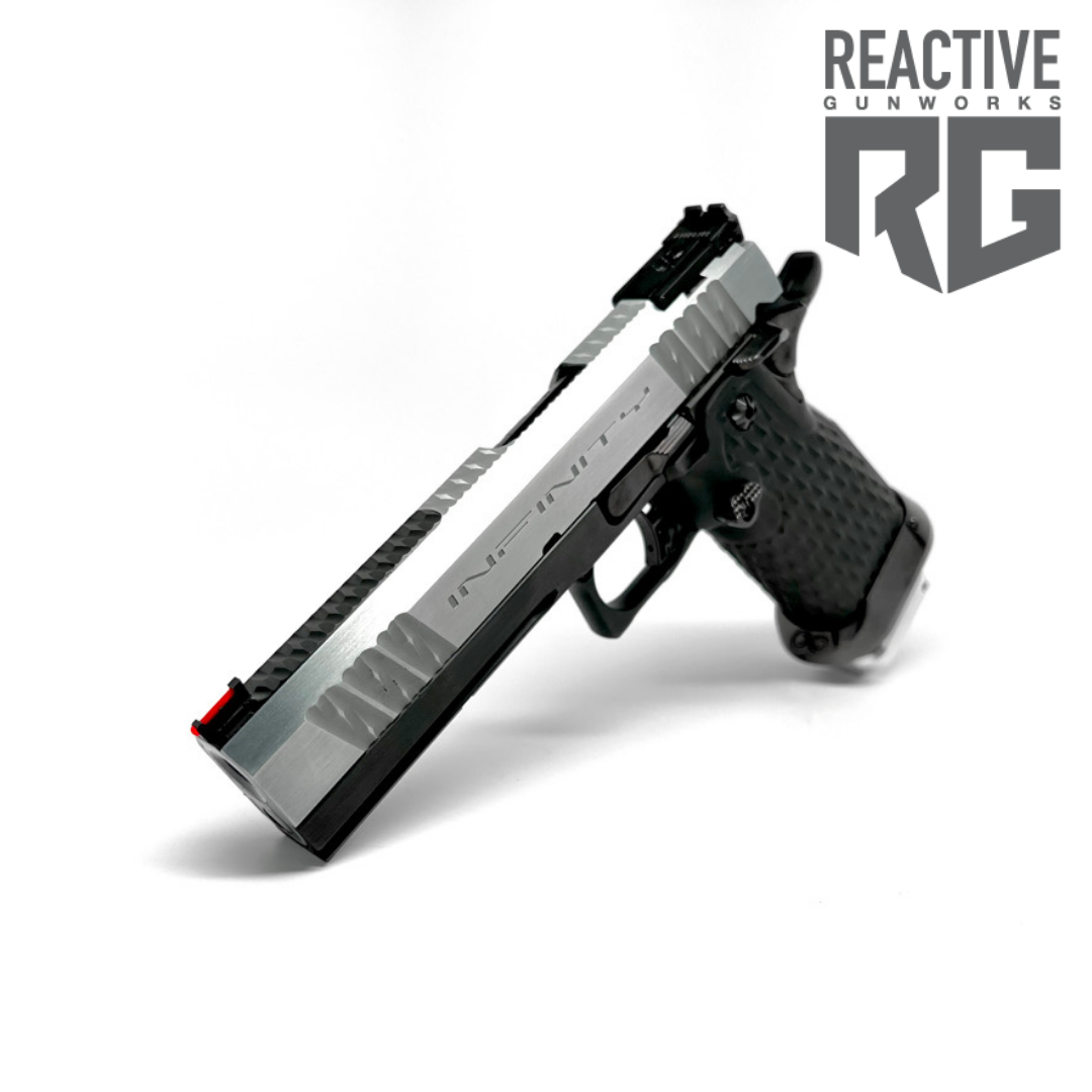 SVI Infinity IED 1911 9mm Black / Stainless | Reactive Gunworks