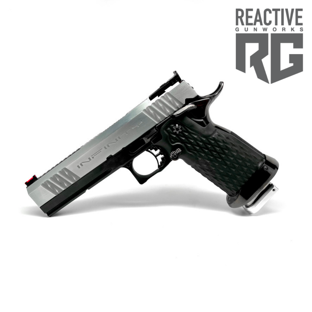 SVI Infinity IED 1911 9mm Black / Stainless | Reactive Gunworks