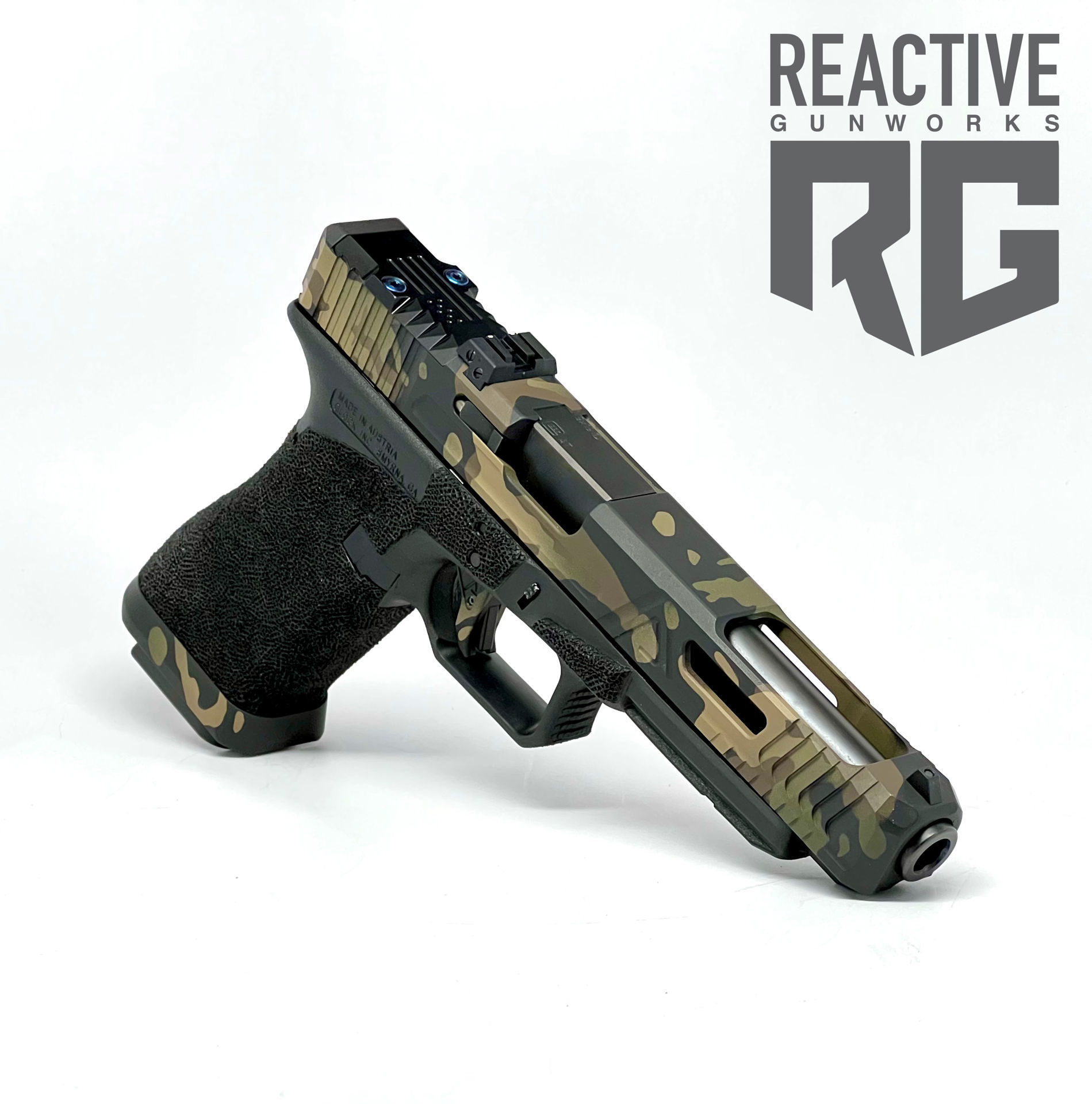 Agency Arms Glock 34 Gen 3 Urban Cut Callahan Multicam DTF | Reactive ...