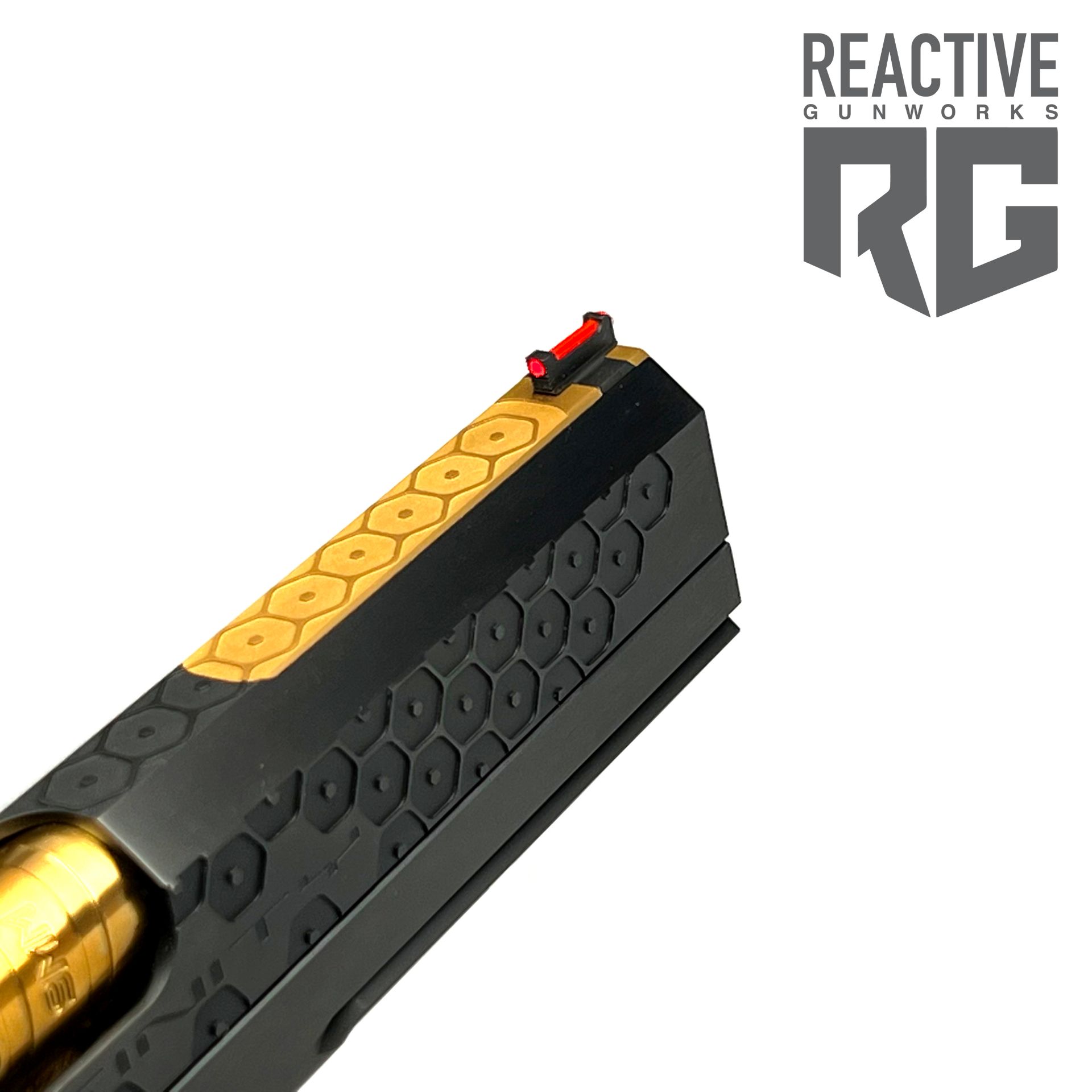 SVI Infinity IED 1911 9mm Gold/Black | Reactive Gunworks