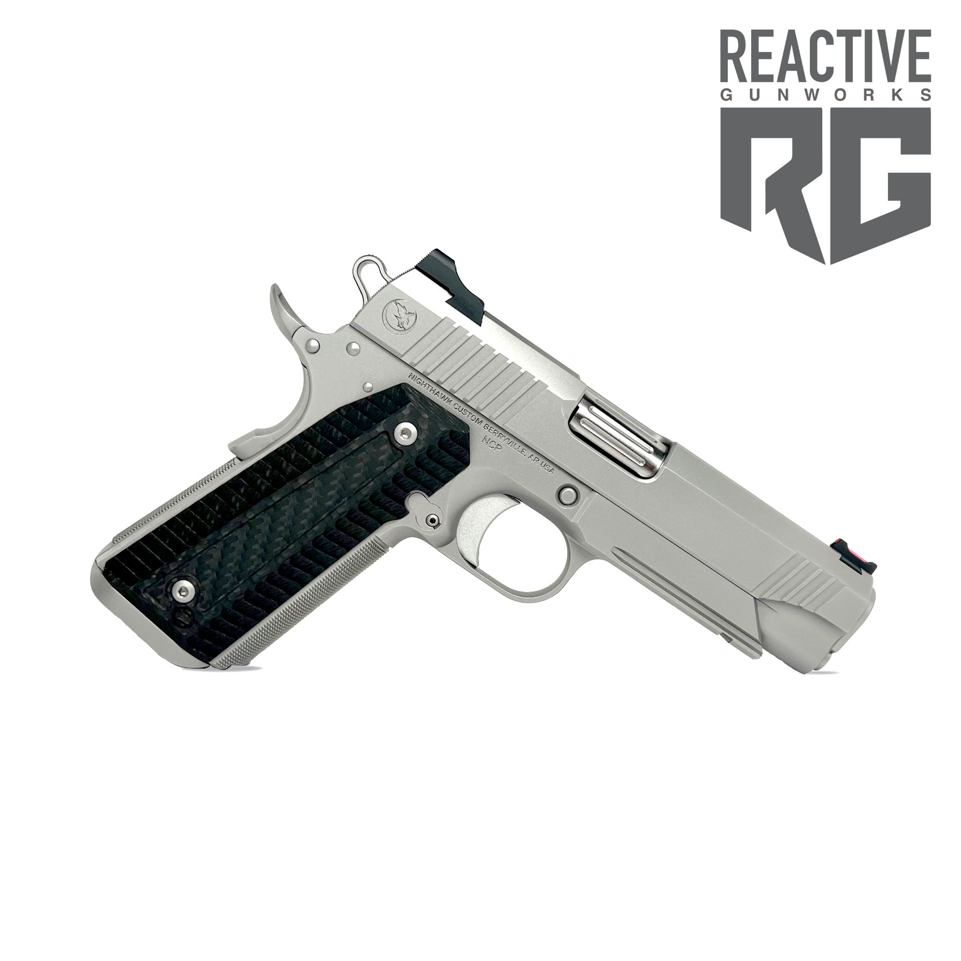 Nighthawk Custom War Hawk Commander 4.25" Stainless 1911 9mm | Reactive Gunworks