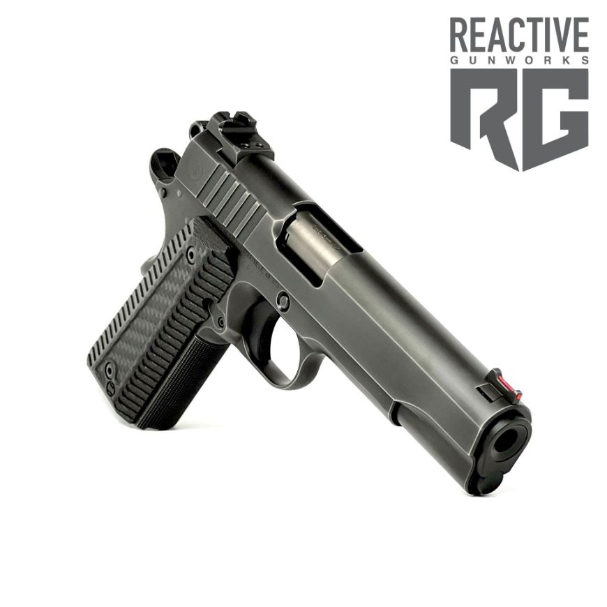 Nighthawk Custom Trooper Government 5" Smoked Nitride 1911 9mm