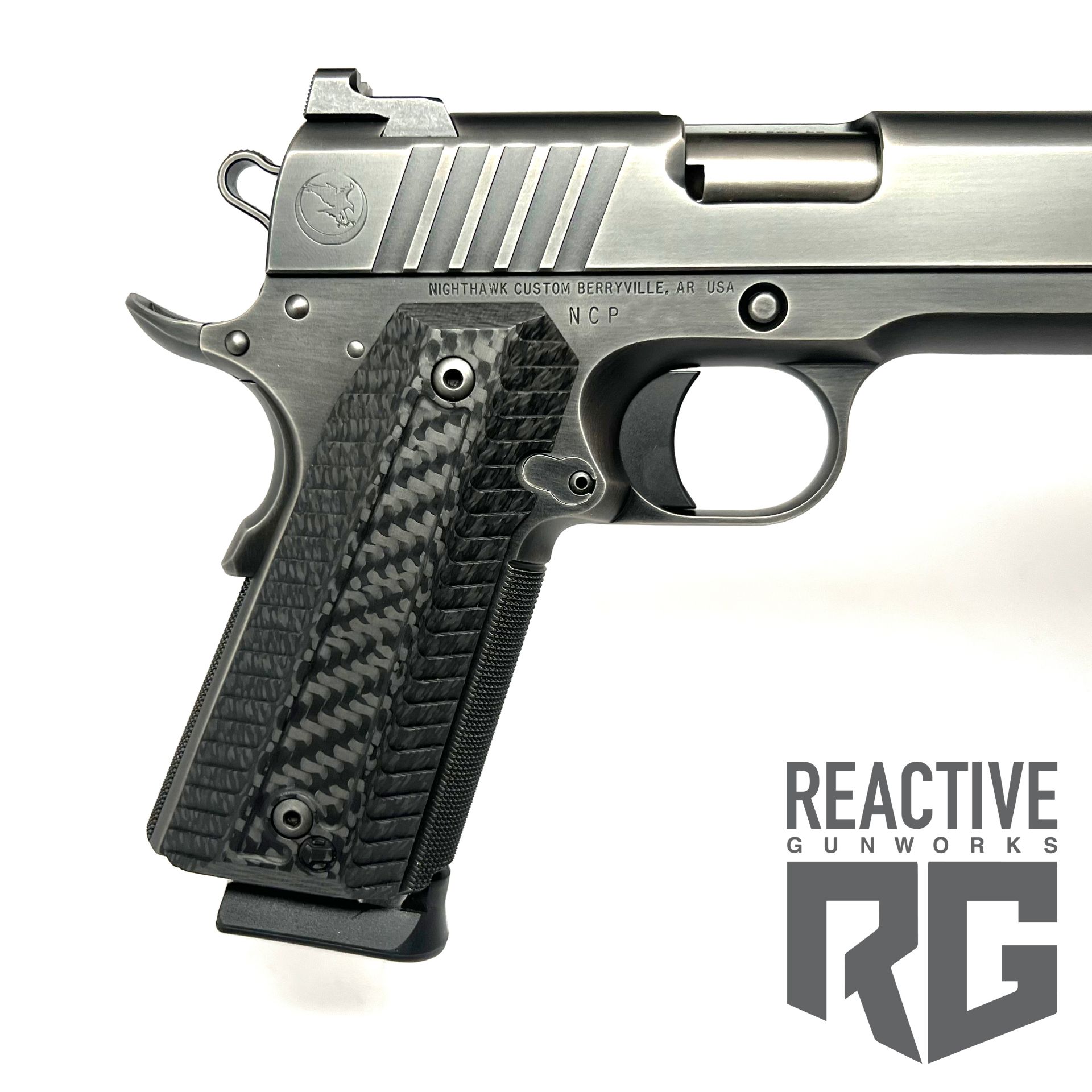 Nighthawk Custom Trooper Government 5" Smoked Nitride 1911 9mm ...