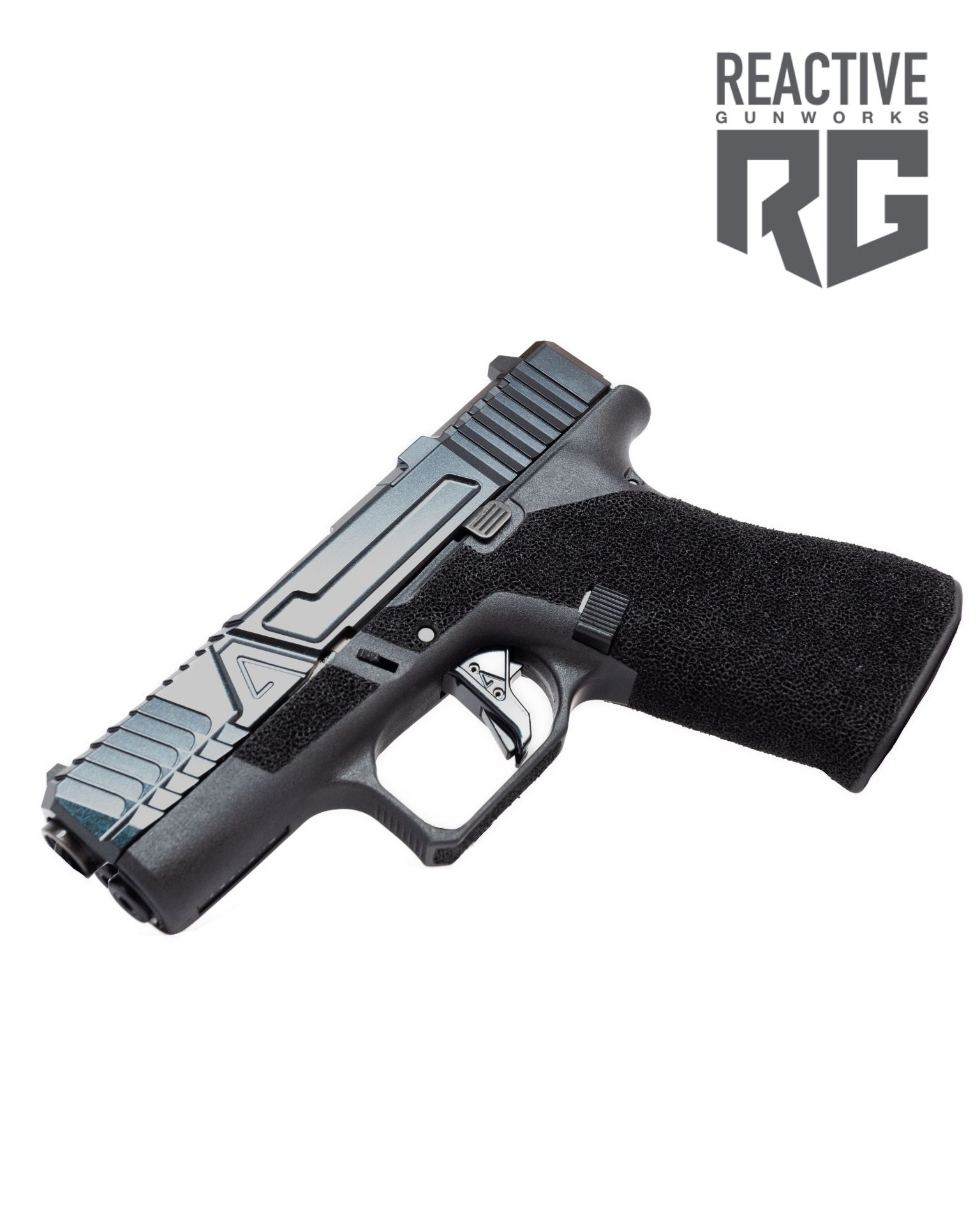 Agency Arms Glock 43X EXA Chameleon Slide Standard | Reactive Gunworks