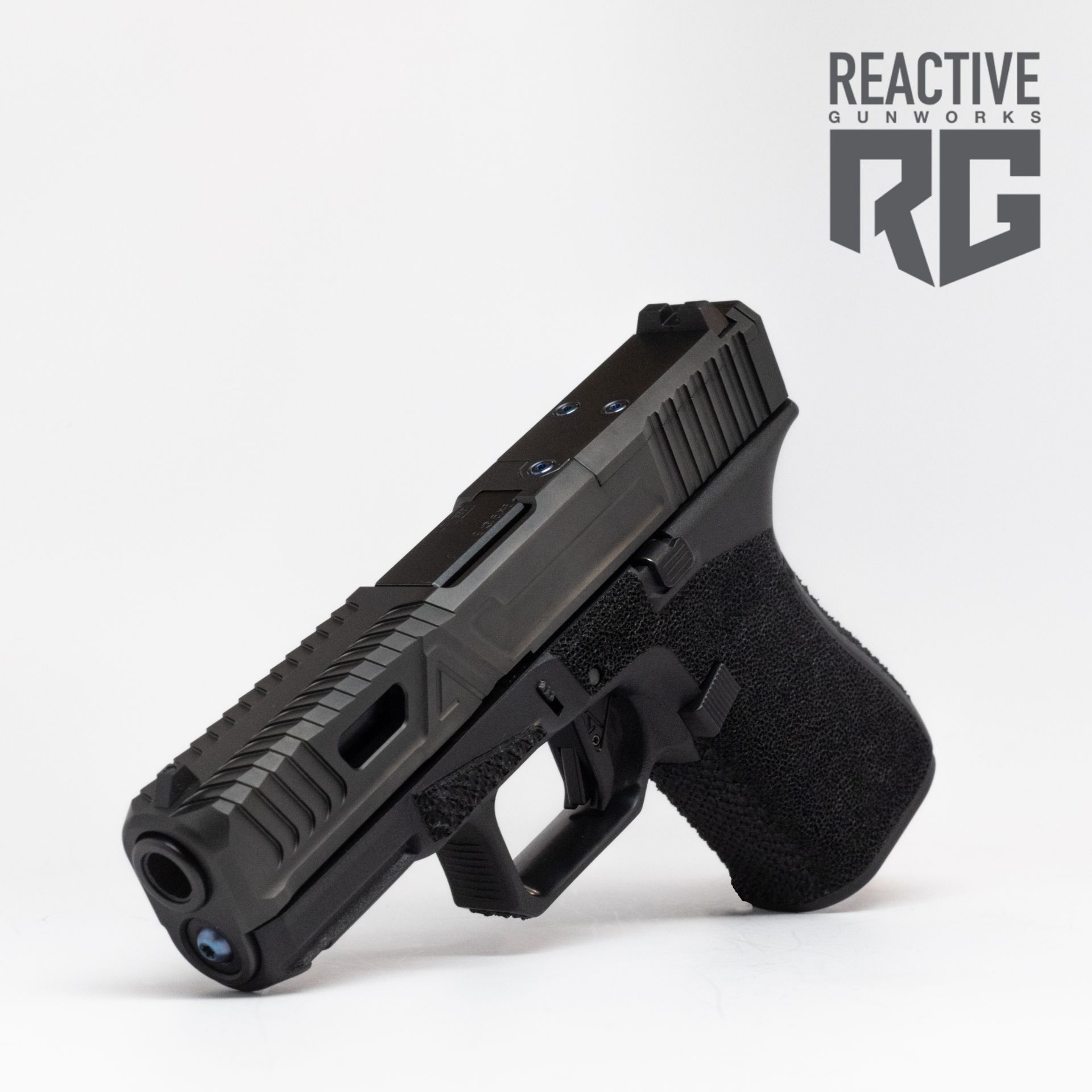 Agency Arms Glock 19 Gen 5 Bonesaw DLC Aggressive Carry | Reactive Gunworks