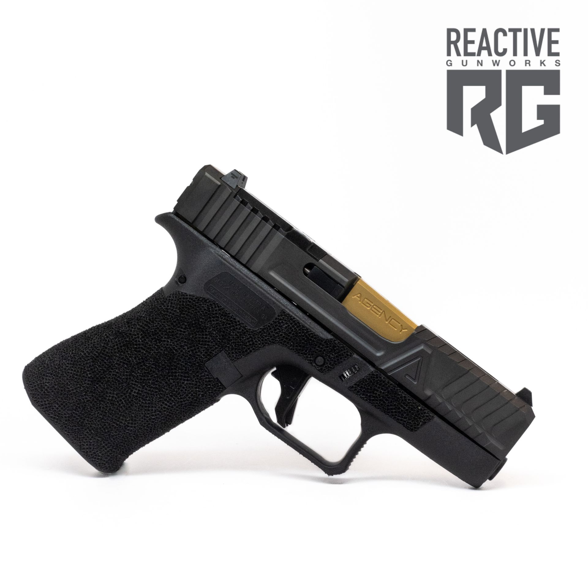 Agency Arms Glock 43X Hybrid DLC Standard Mid TiN Barrel | Reactive ...