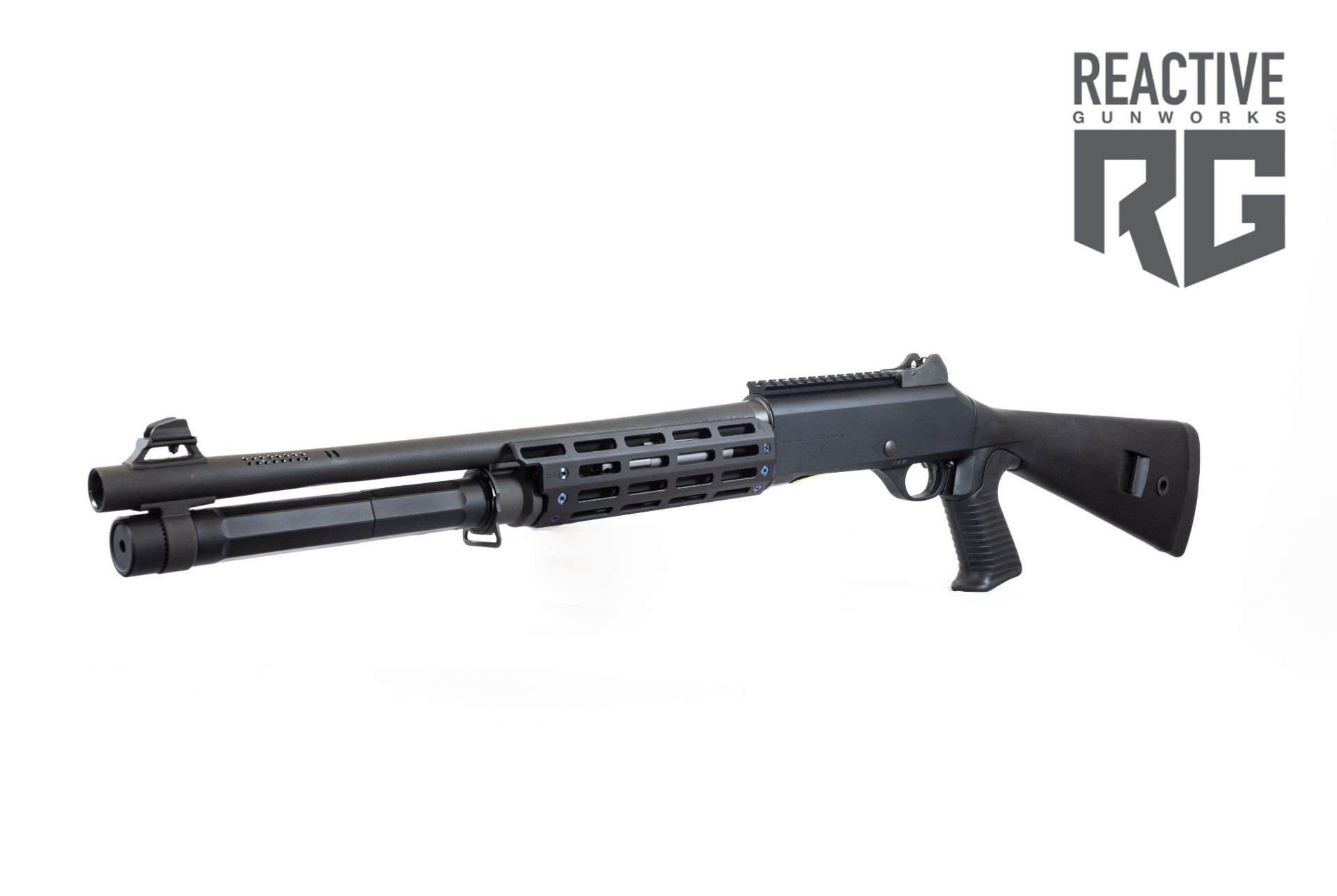 Agency Arms Benelli M4 Tactical 12GA Shotgun TiN | Reactive Gunworks ...