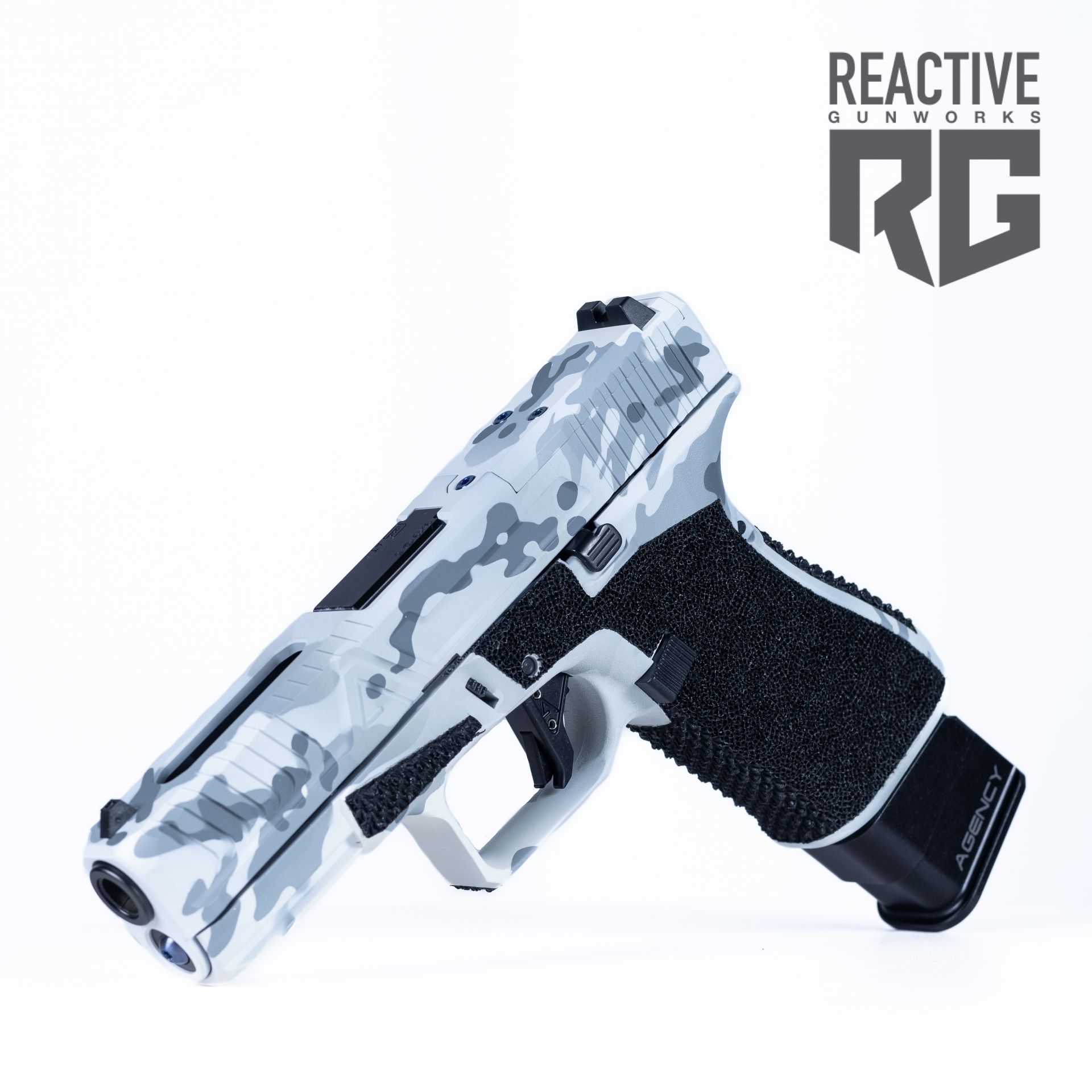 Agency Arms Glock 19 Gen 5 Hybrid Alpine Multicam | Reactive Gunworks ...