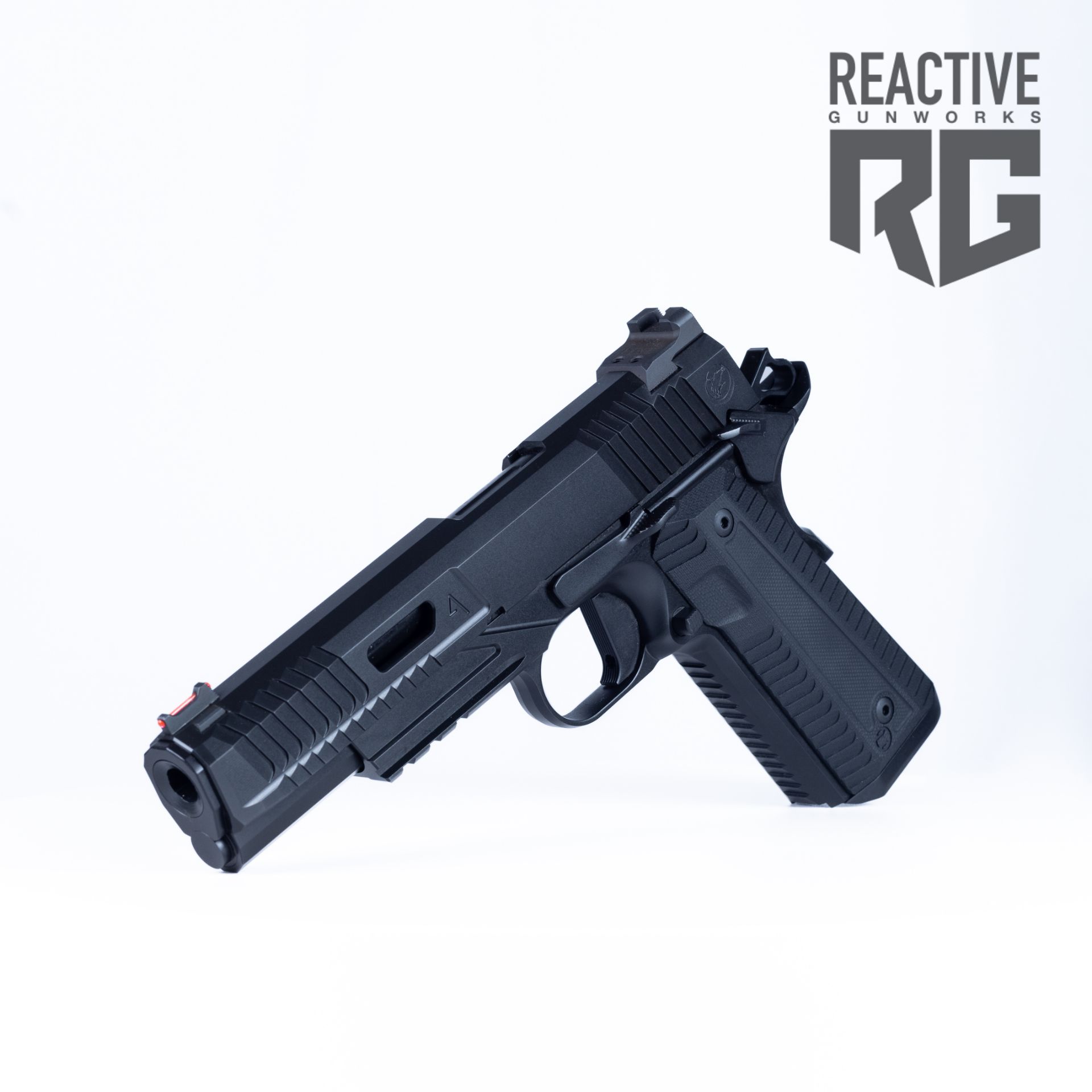 Nighthawk Custom Agent 2 Govt (9mm) Blackout 1911 | Reactive Gunworks