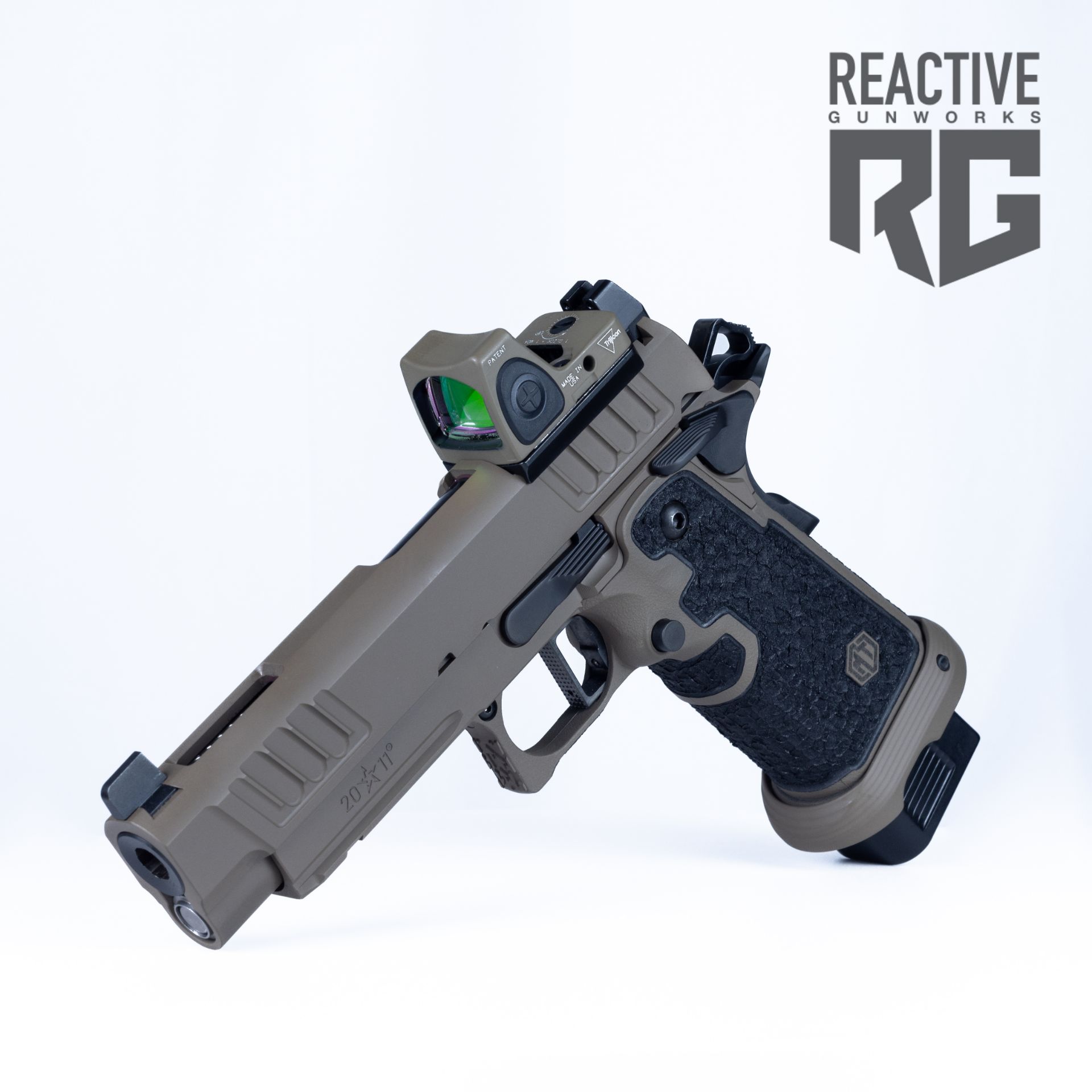 Monsoon Tactical Staccato P FDE Lucky 7's | Reactive Gunworks ...