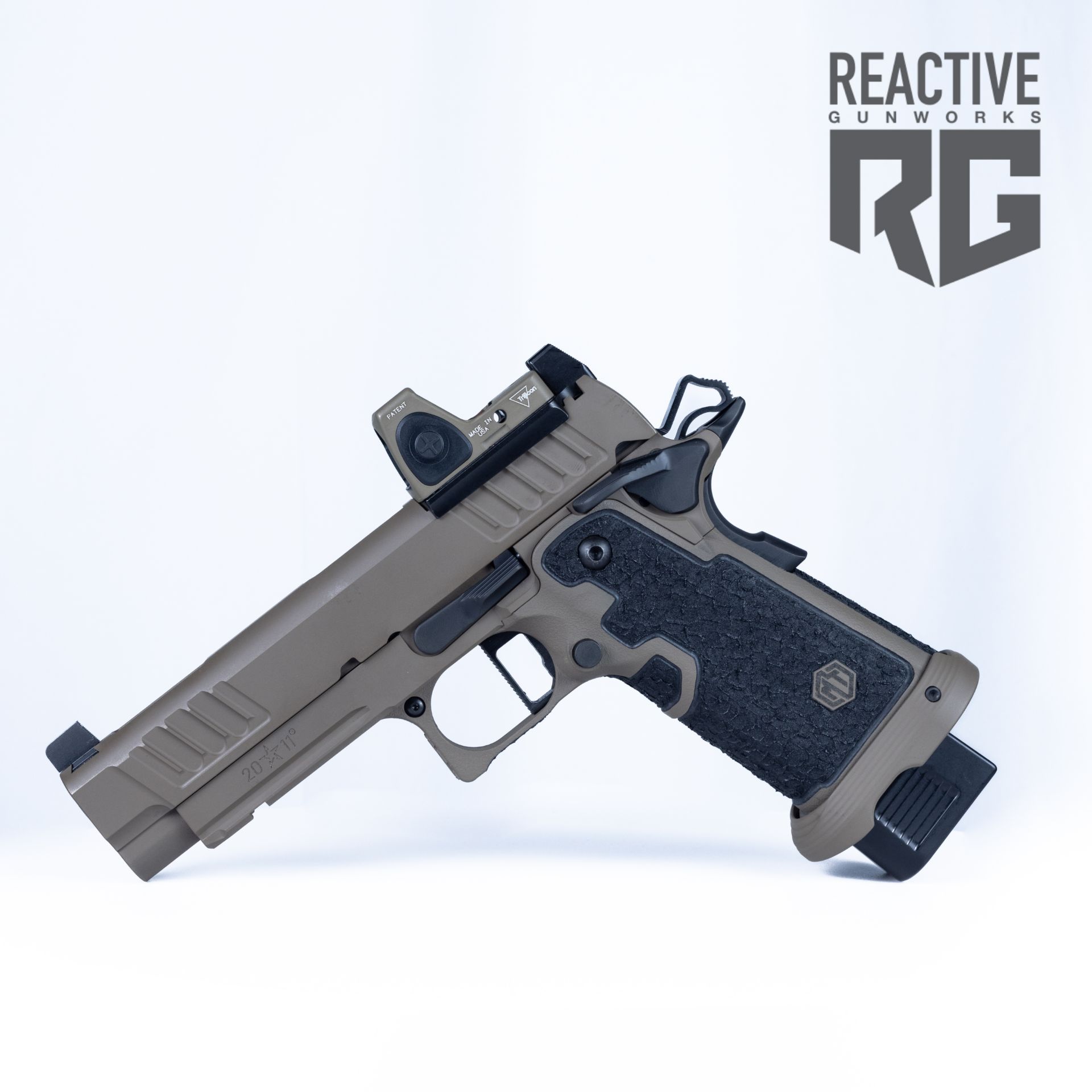 Monsoon Tactical Staccato P FDE Lucky 7's | Reactive Gunworks ...