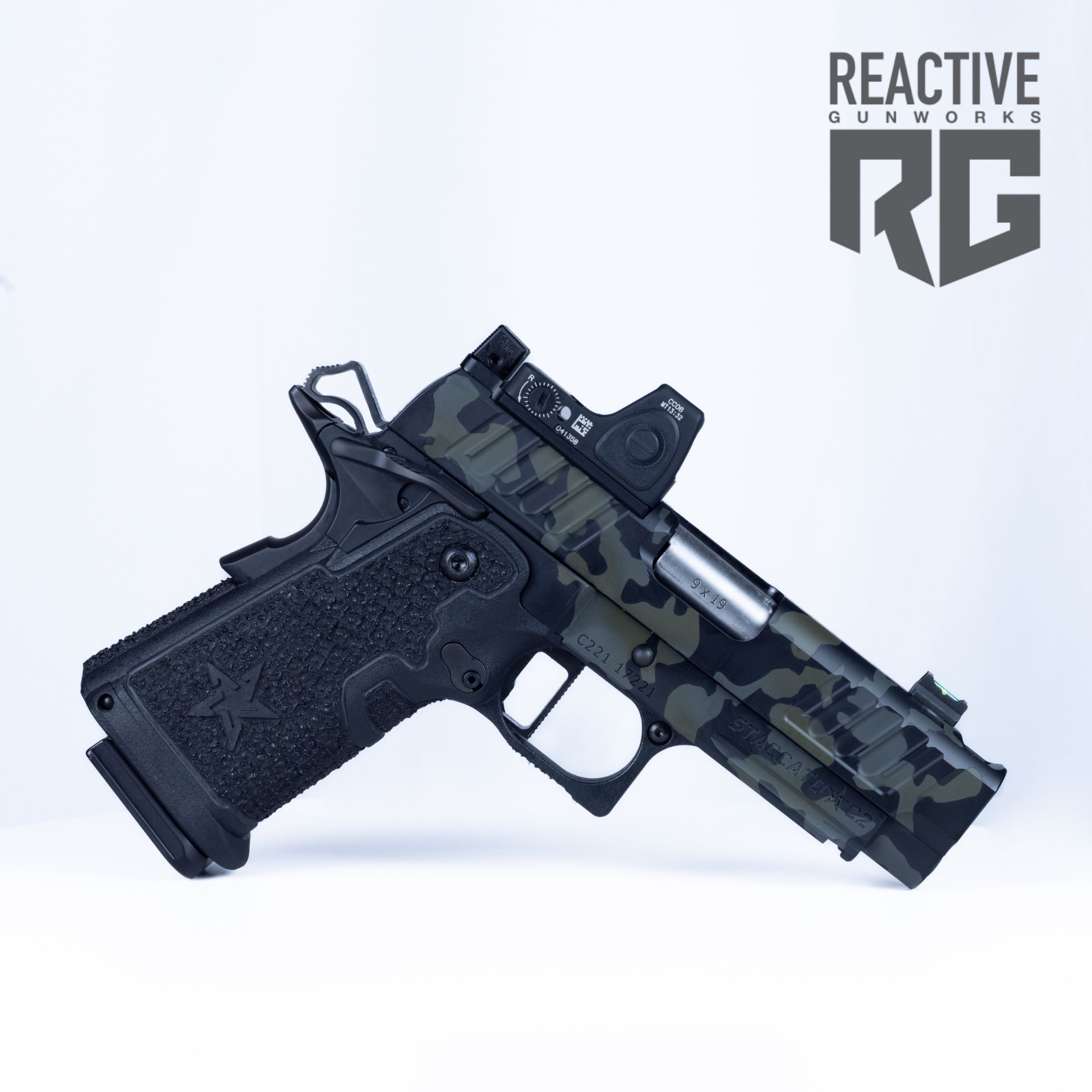 Monsoon Tactical Staccato C2 DPO Black Multicam Genghis Komp RMRcc SVI ...