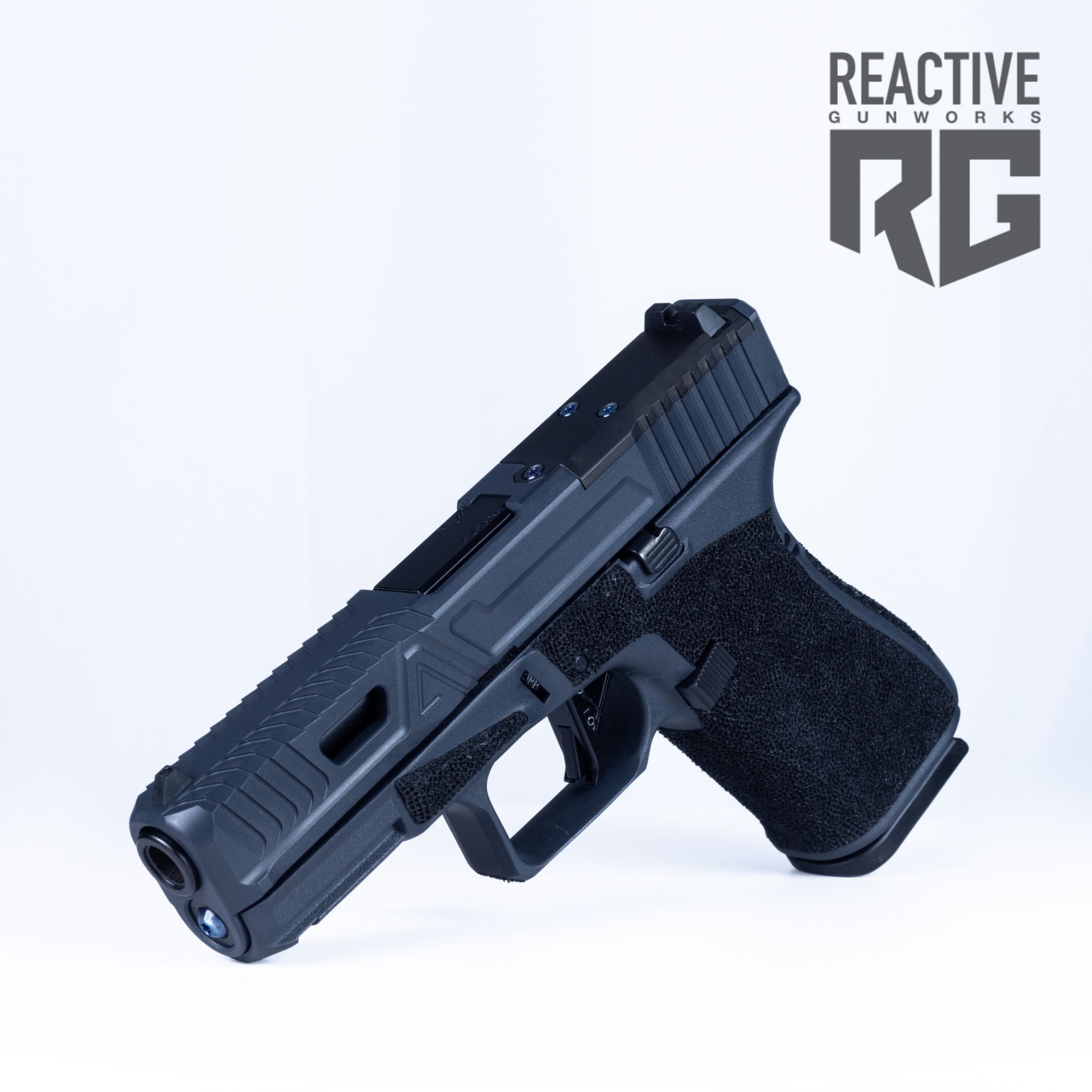 Agency Arms Glock 19 Gen 5 Bonesaw Agency Grey Standard | Reactive Gunworks