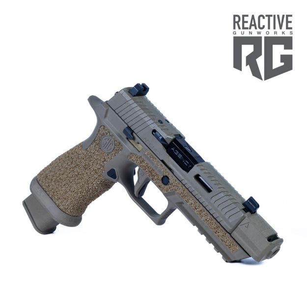Agency Arms SIG P320 Peacekeeper Magpul FDE BDL Halftone Comp ...