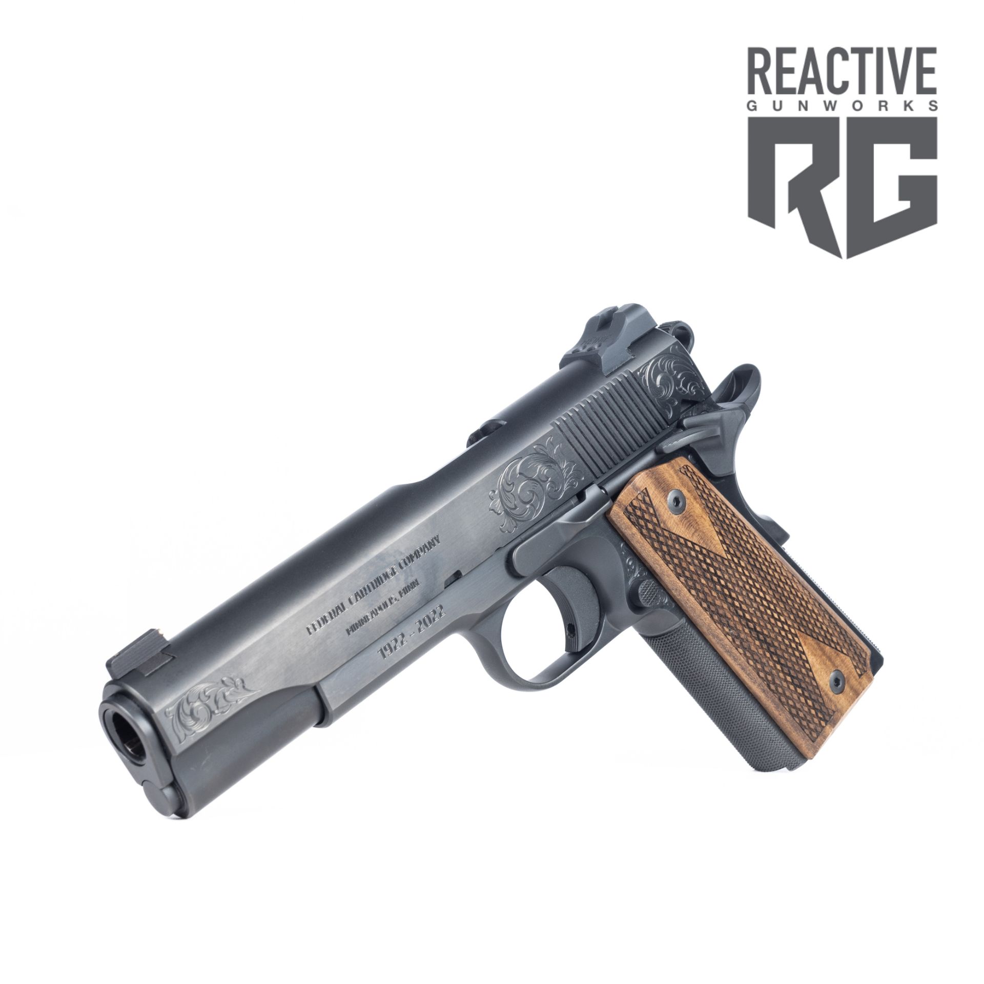 Nighthawk Custom Federal 100th Govt (.45 ACP) 1911 | Reactive Gunworks