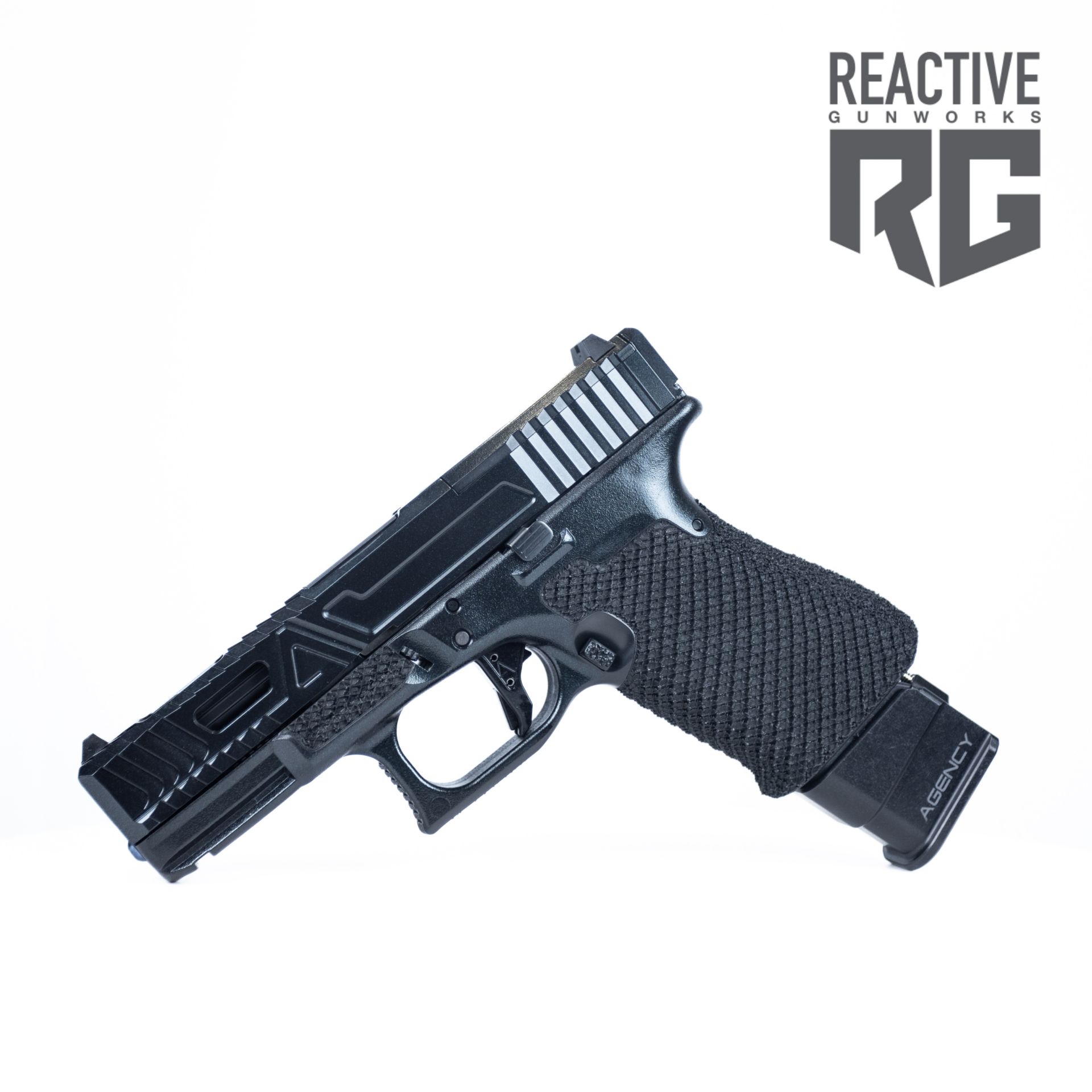 Agency Arms Glock 19 Gen 3 Ported EXA Chameleon LBC | Reactive Gunworks ...