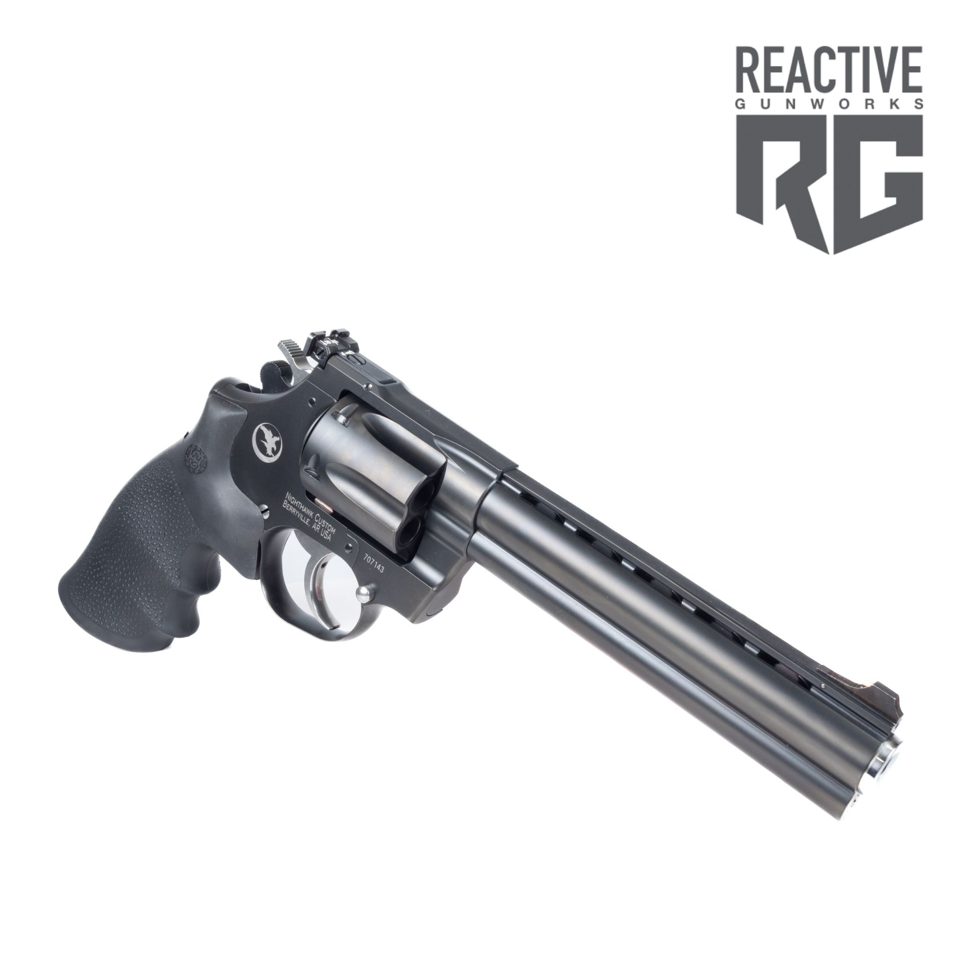 Korth Mongoose 6" (.357 Mag/9mm) Revolver Black | Reactive Gunworks ...