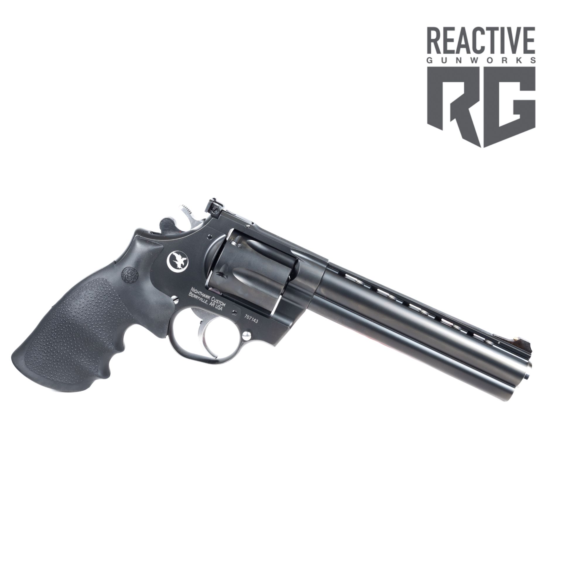Korth Mongoose 6" (.357 Mag/9mm) Revolver Black | Reactive Gunworks ...