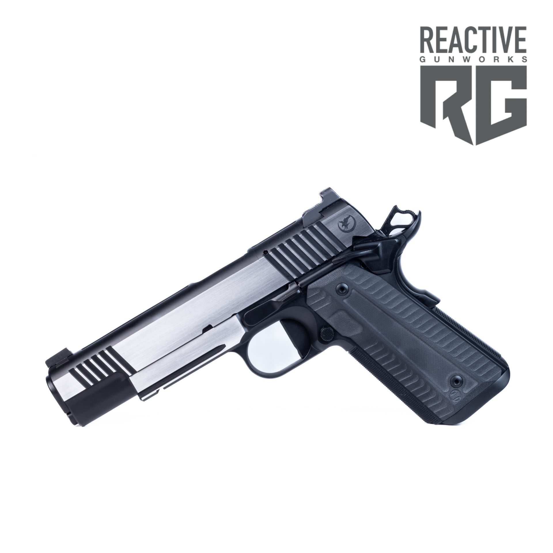 Nighthawk Custom Shadow Hawk Govt (.45 ACP) 5" IOS Black Polished Flats ...