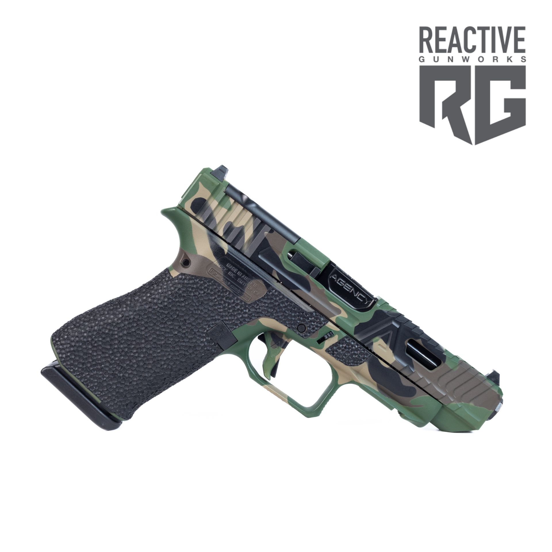 Agency Arms Glock 48 MOS Ported EXA M81 Woodland EDC | Reactive ...