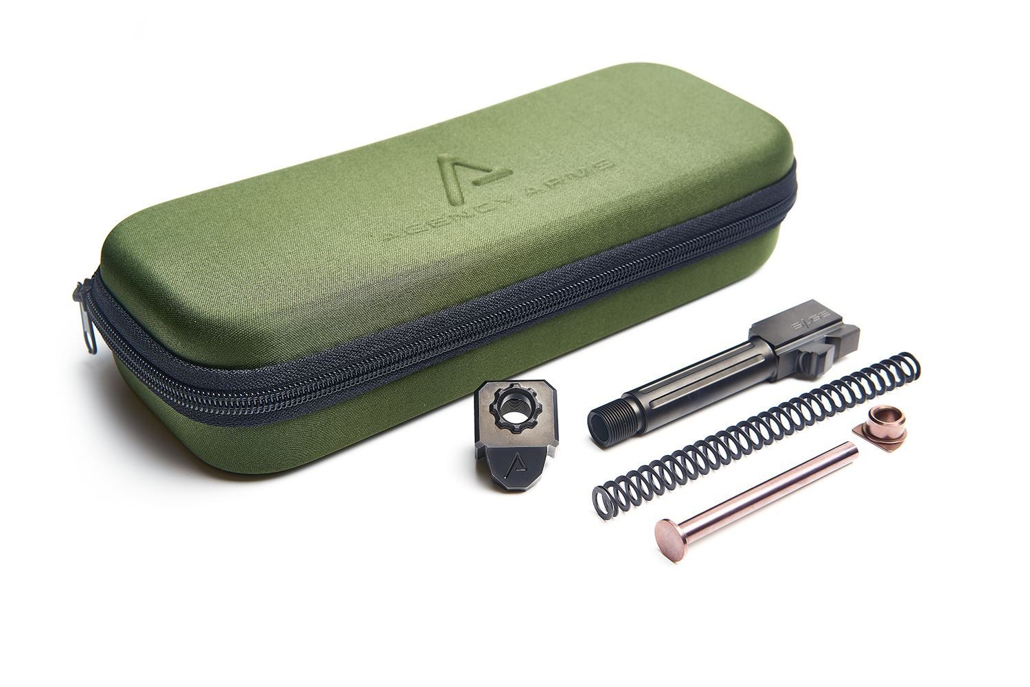 Agency Arms Sage Dynamics Barrel + Compensator Green | Reactive ...