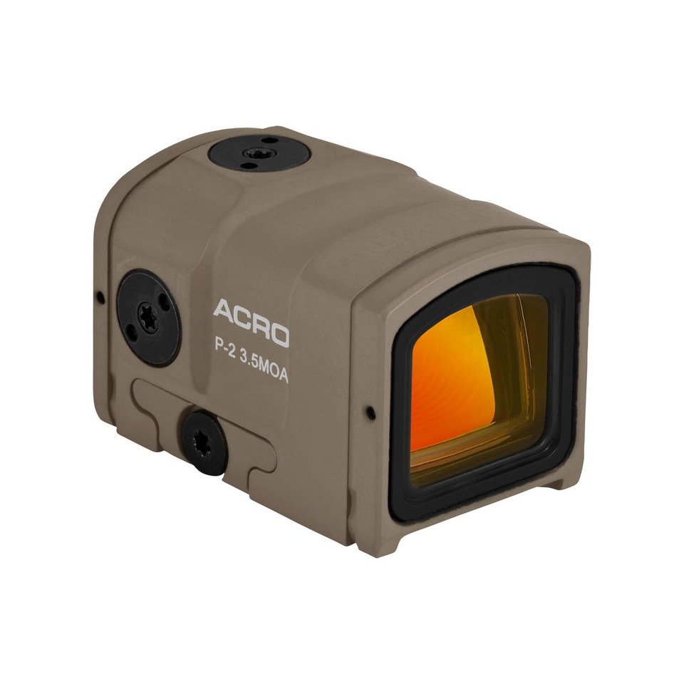 Aimpoint ACRO P-2™ FDE 3.5 MOA - Red Dot Reflex Sight | Reactive ...