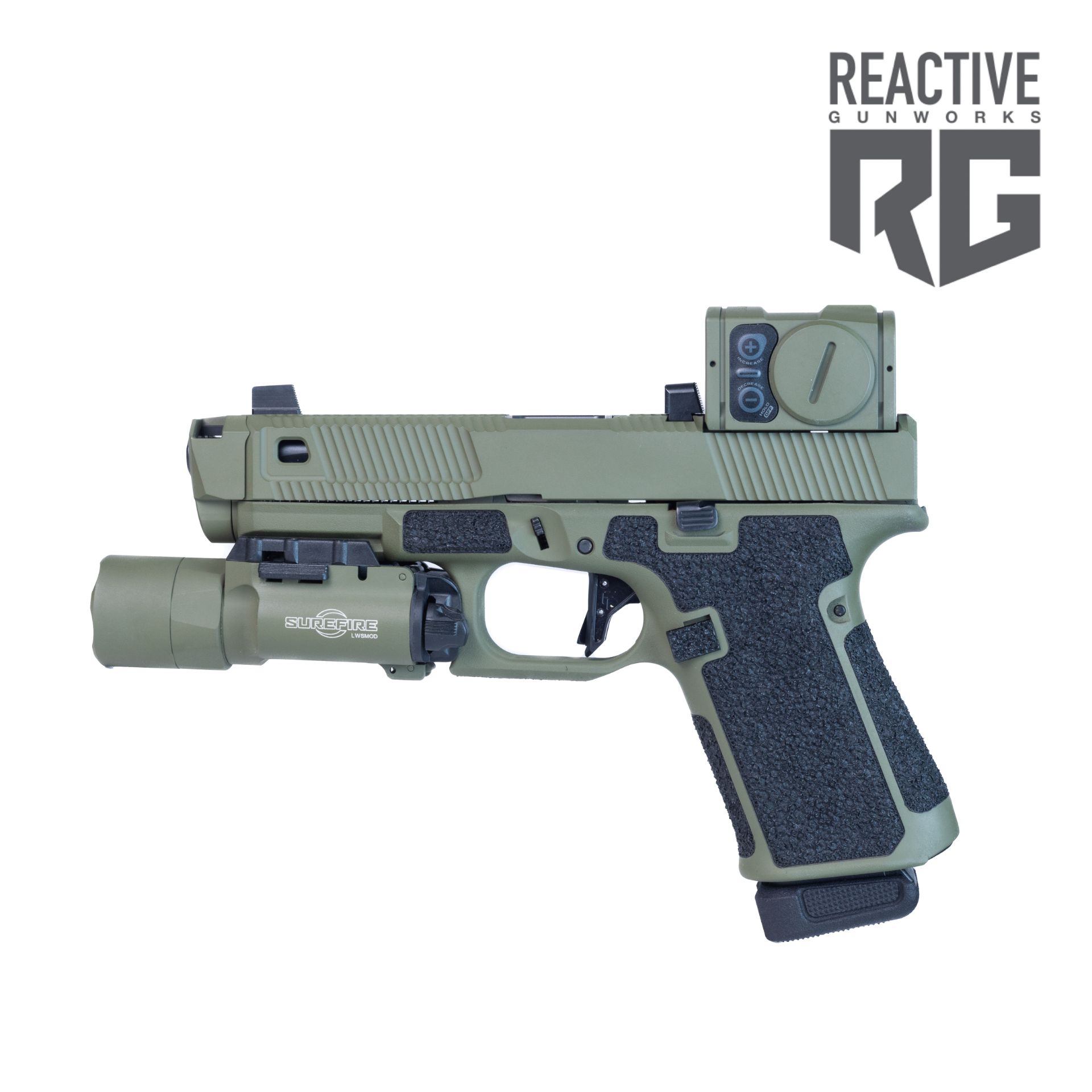 LWS G19 Gen 5 Ripper Afterburner+Ramjet ACRO Full Build Green ...