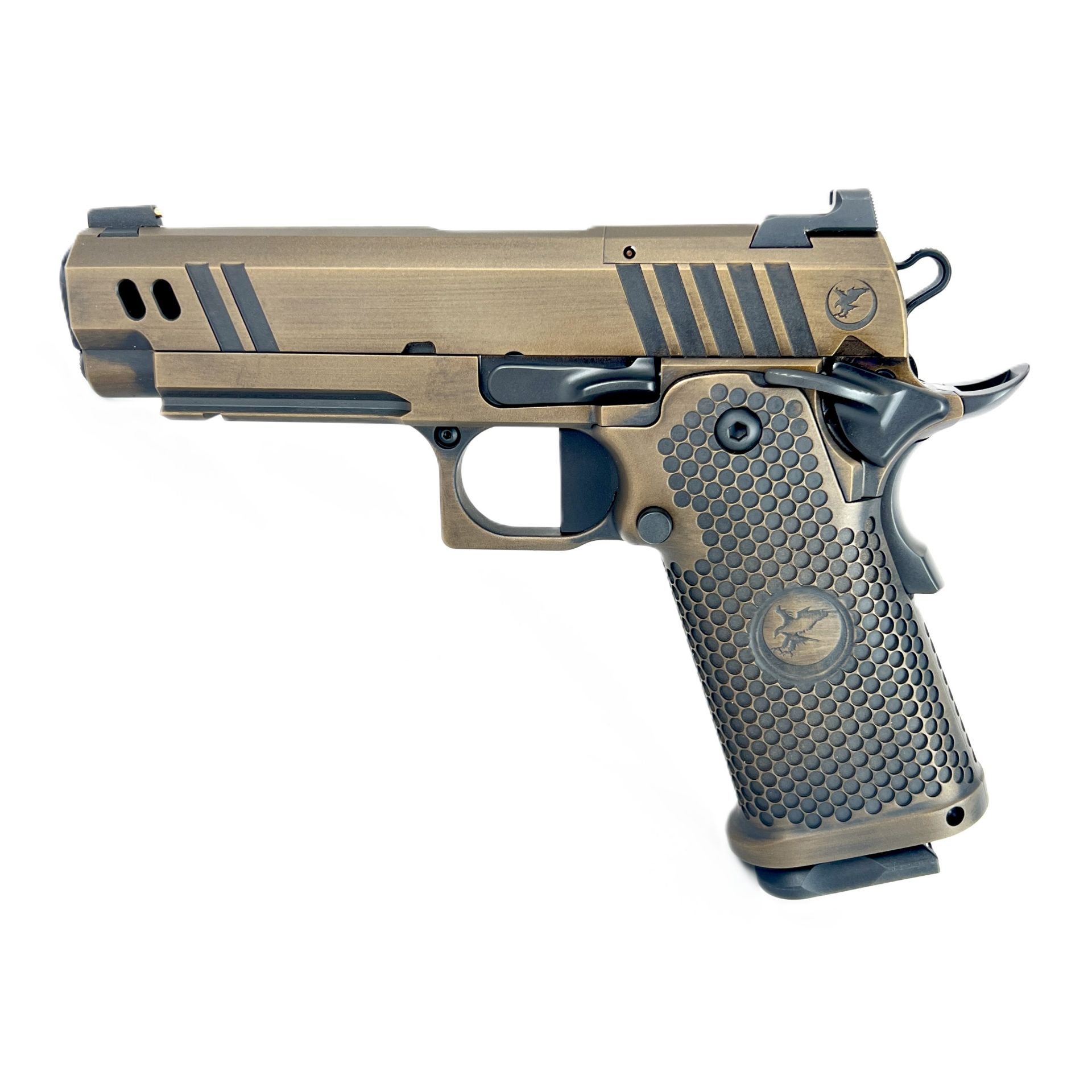 Nighthawk Custom Vice President DS IOS (9mm) Battleworn Bronze ...