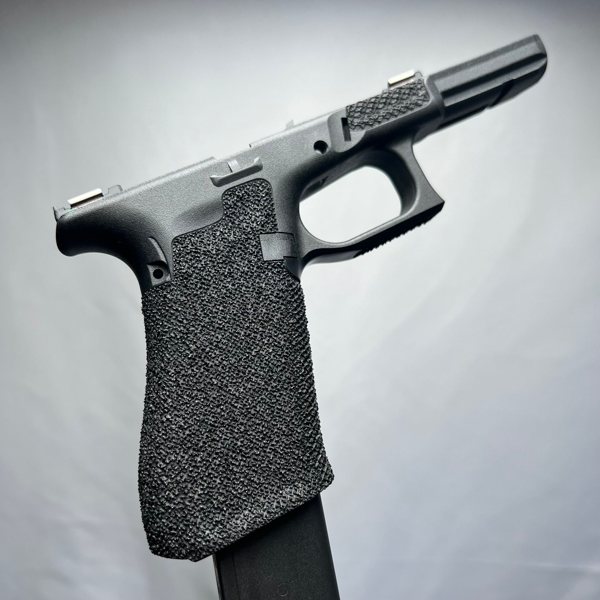 Lead Baron Customs G17 Gen 5 Stippled Frame Combo Texture | Reactive ...